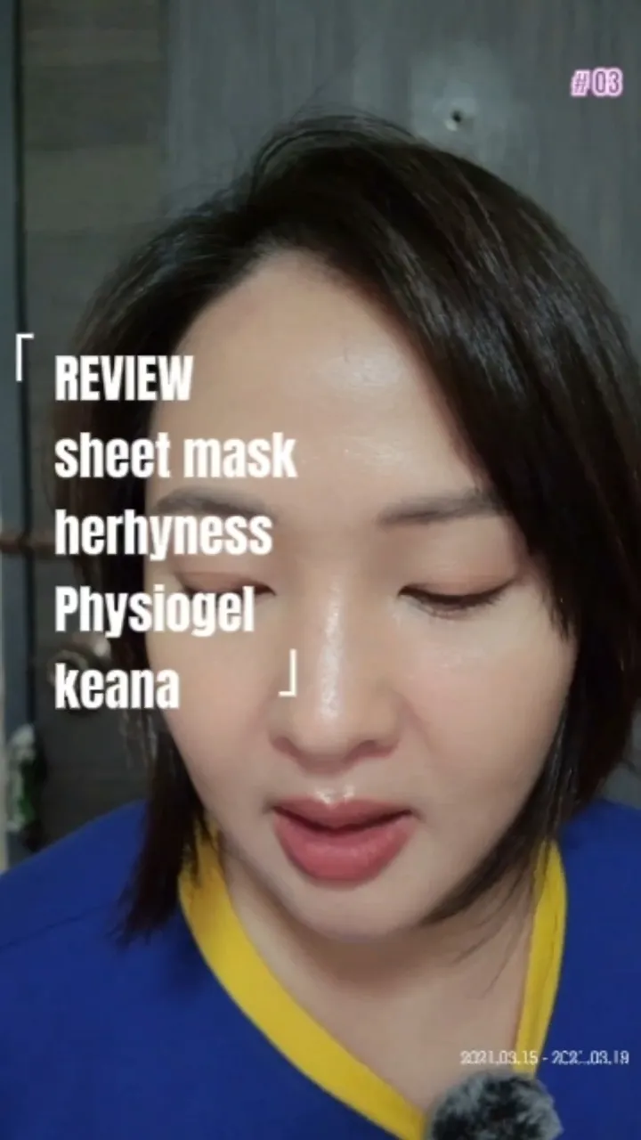 REVIEW SHEET MASK | วิดีโอที่เผยแพร่โดย SPF lover🤩 | Lemon8