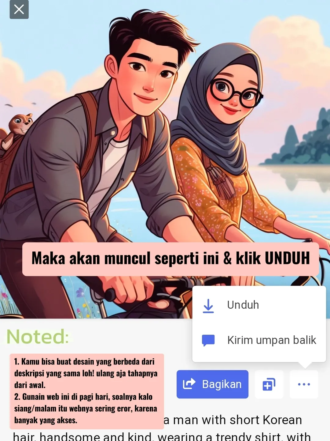 Bikin Desain Poster AI yang lagi VIRAL! | Galeri diposting oleh Caca | Lemon8