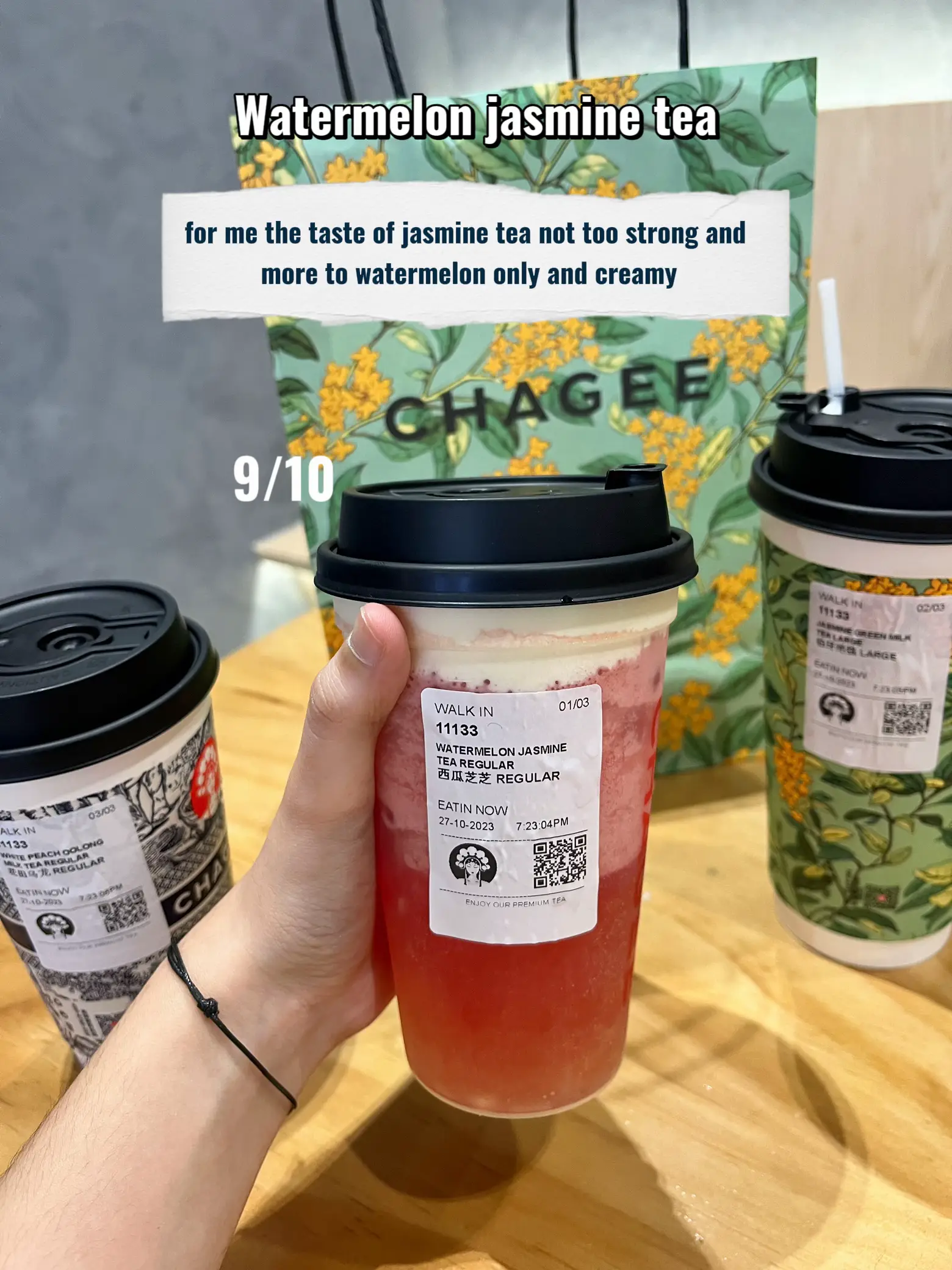 Trying Out Viral Milk Tea ‘CHAGEE’🧋 | Gallery posted by Aida Z | Lemon8