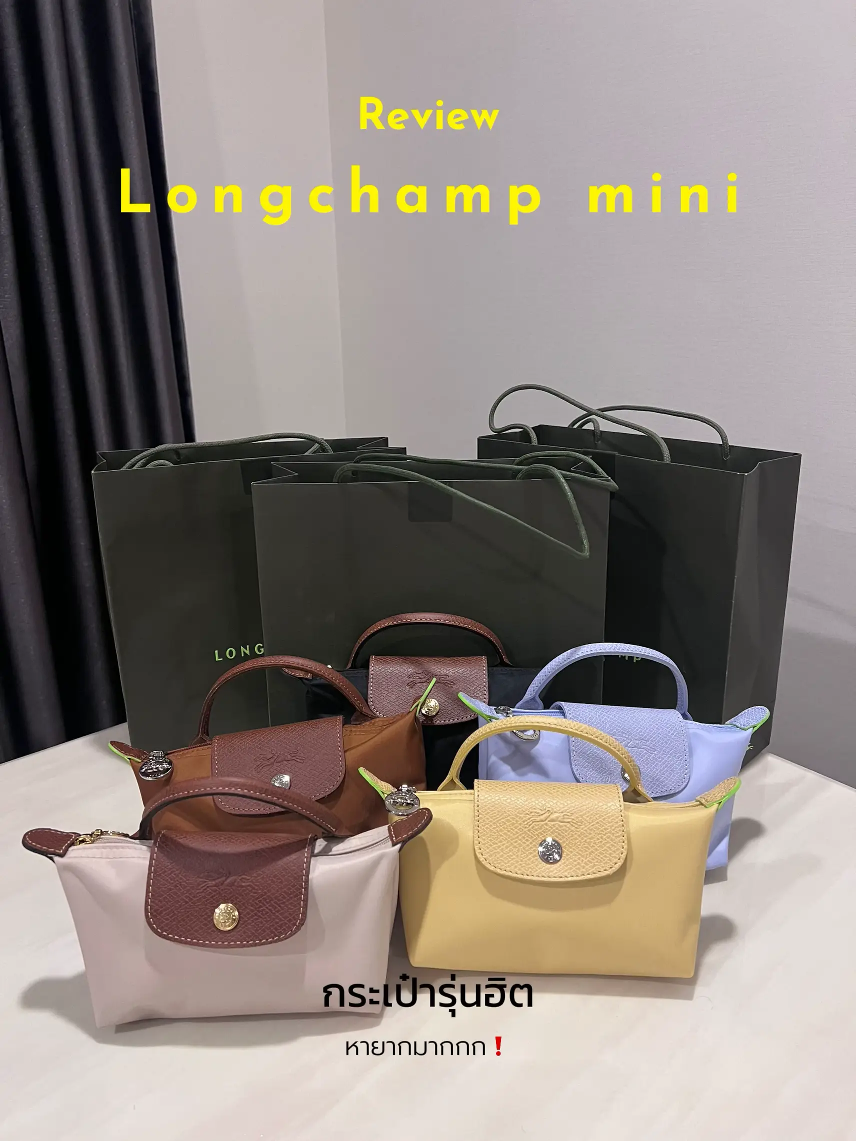 20 ไอเดียยอดนิยมเกี่ยวกับ รีวิวกระเป๋าลองชอมมินิ ในปี 2024