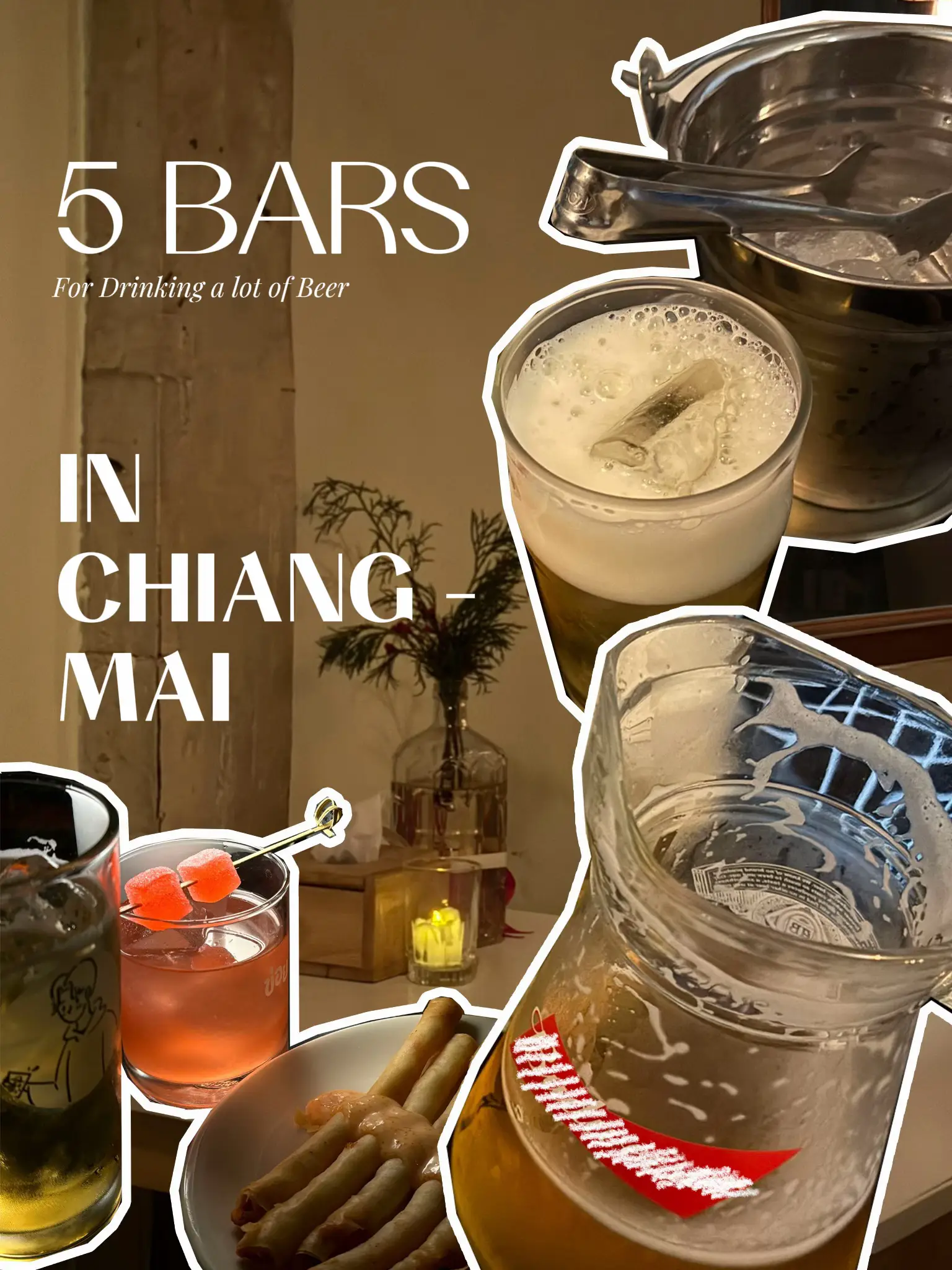 5 BARS IN CHIANG MAI 🍻 | แกลเลอรีที่โพสต์โดย somewhere.u | Lemon8