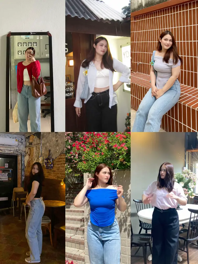 น้ำหนักขึ้นก็เเต่งตัวได้!!! | แกลเลอรีที่โพสต์โดย Kanok | Lemon8