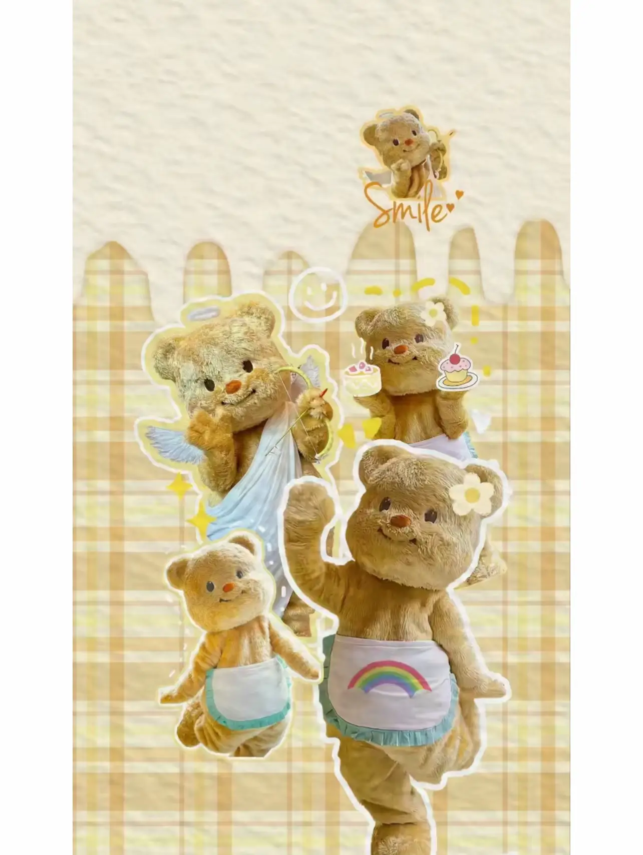 Wallpaper butterbear | แกลเลอรีที่โพสต์โดย AOMSIN | Lemon8
