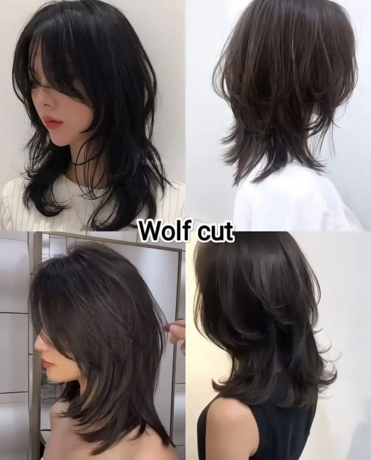 เซ็ตผมทรง Wolf cut ยังไง? | แกลเลอรีที่โพสต์โดย バム | Lemon8