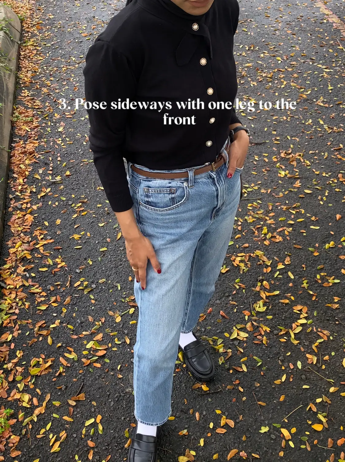 Pose Ideas to flex your outfit (No Face) | Galeri disiarkan oleh Aida ...