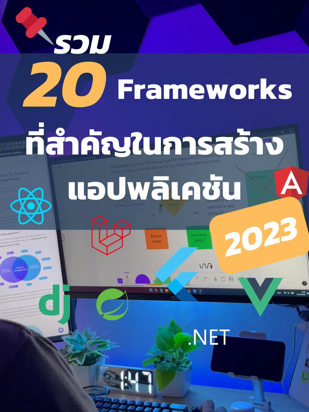 📌รวม 20 Frameworks ที่สำคัญ ในการสร้างแอปพลิเคชัน 2023 | Gallery posted by นักเดฟ - NakDev | Lemon8