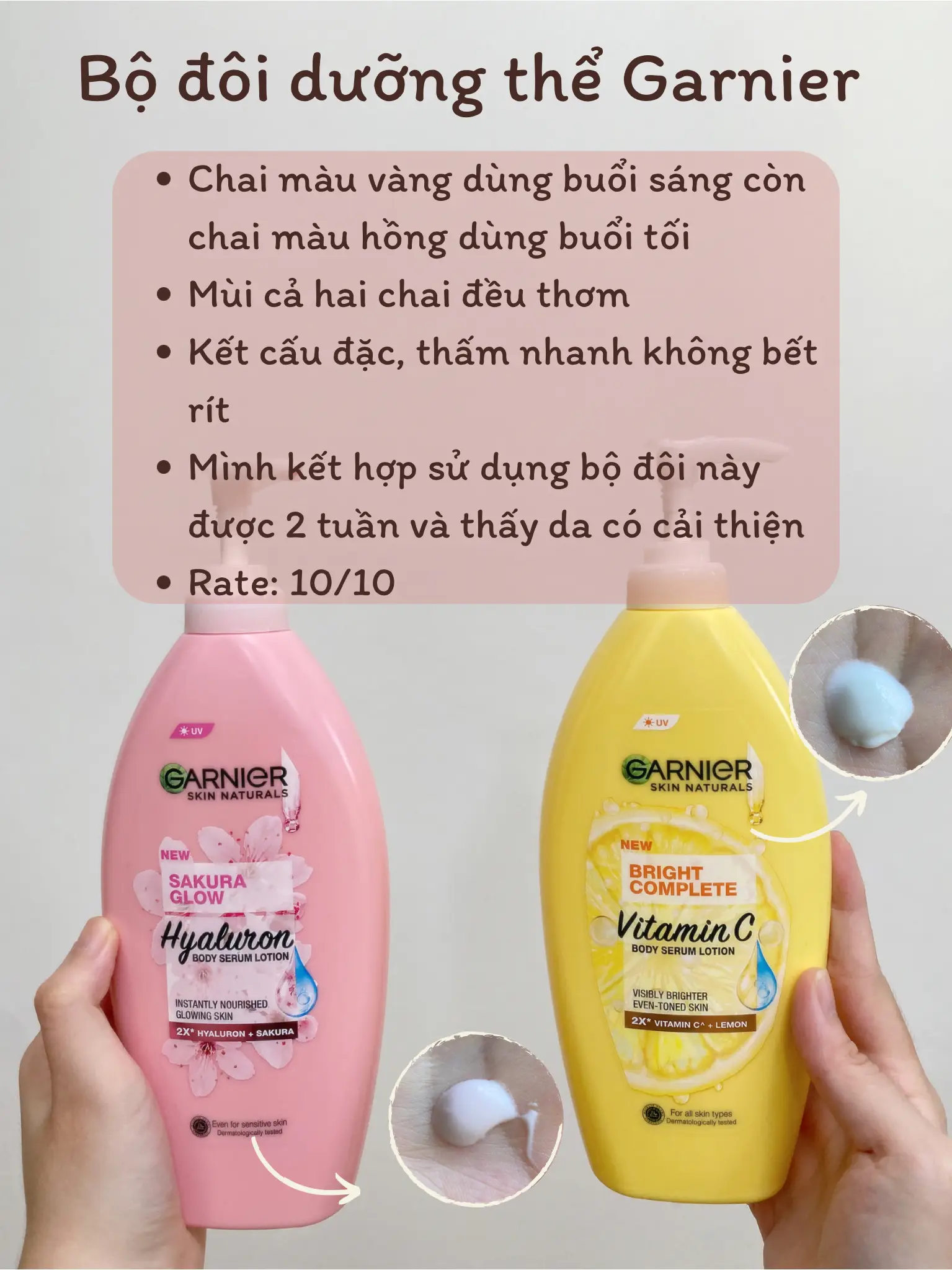 Routine Dưỡng Da Body TRẮNG PHÁT SÁNG Trong 2 Thá | Bộ sưu tập do Vũ Trụ Làm Đẹp đăng | Lemon8