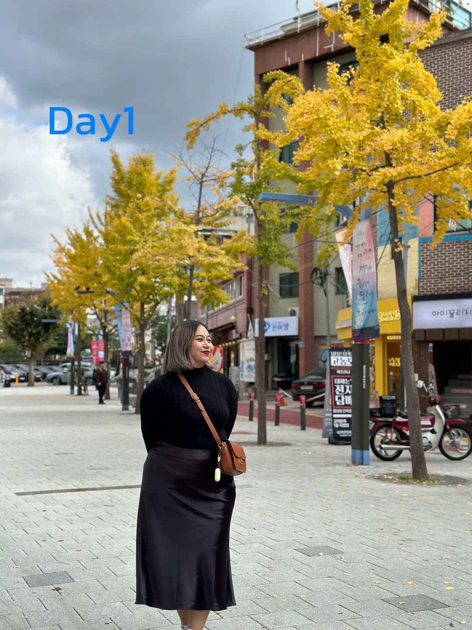 แชร์ outfits เที่ยวเกาหลี ของสาว plus size💗👗👚 | แกลเลอรีที่โพสต์โดย Bombie | Lemon8