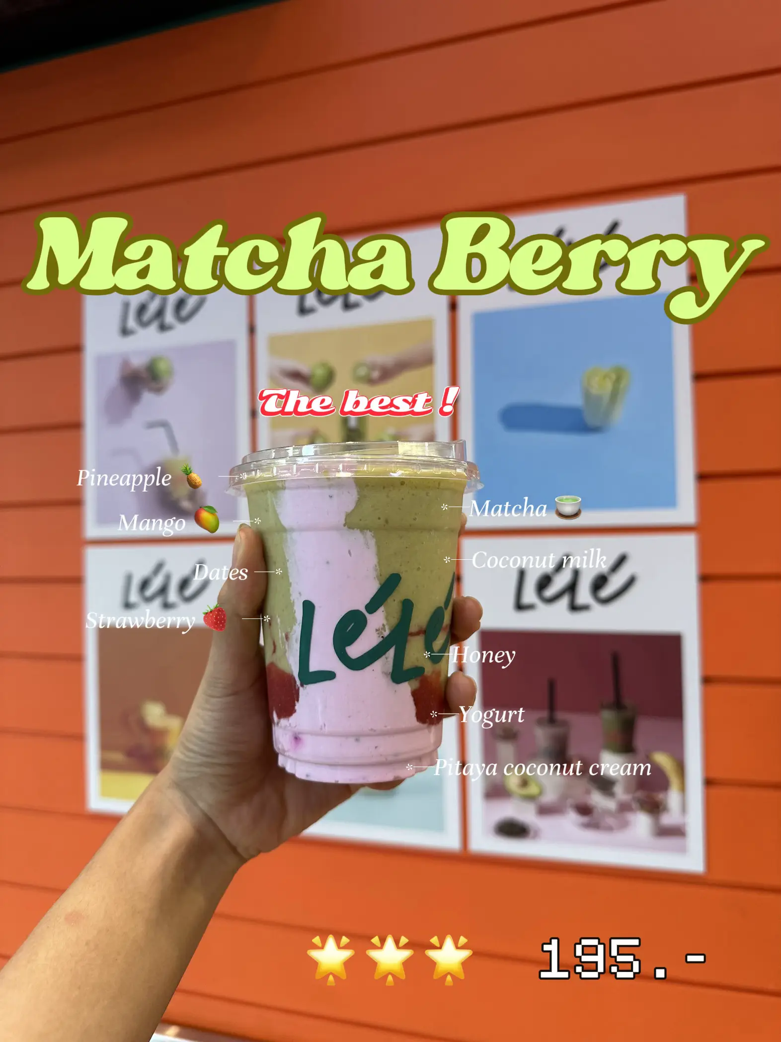 Lele ลองมาให้แล้ว เกือบทุกเมนู! 🍓🥭🍍🥥 | แกลเลอรีที่โพสต์โดย I’m Gumball 🌈 | Lemon8