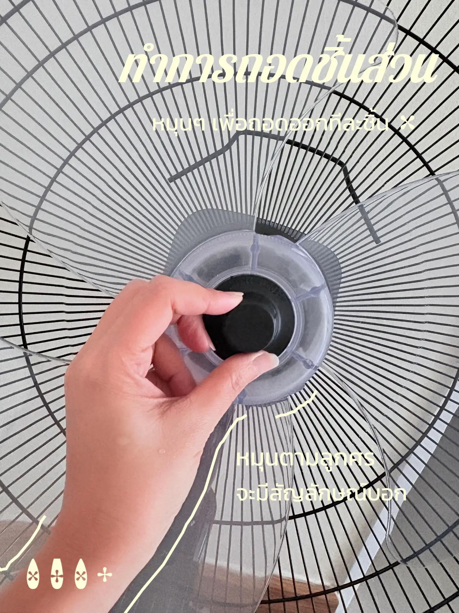 วิธีล้างพัดลม Hatari Tower | 2024 ประสบการณ์ผู้ใช้จริงบน Lemon8