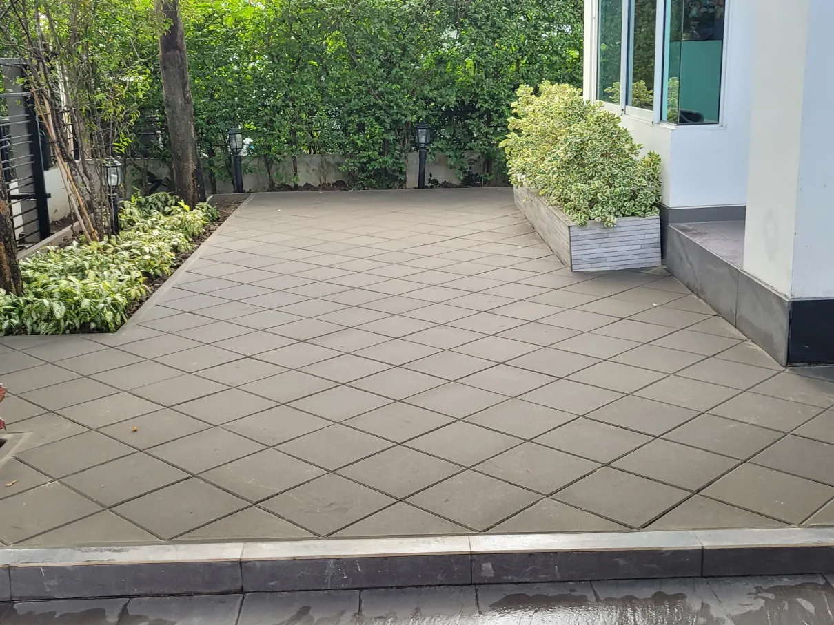 ทางเท้า SCG รุ่น Slab สีเทา ขน | แกลเลอรีที่โพสต์โดย รวมซีเมนต์ KP | Lemon8