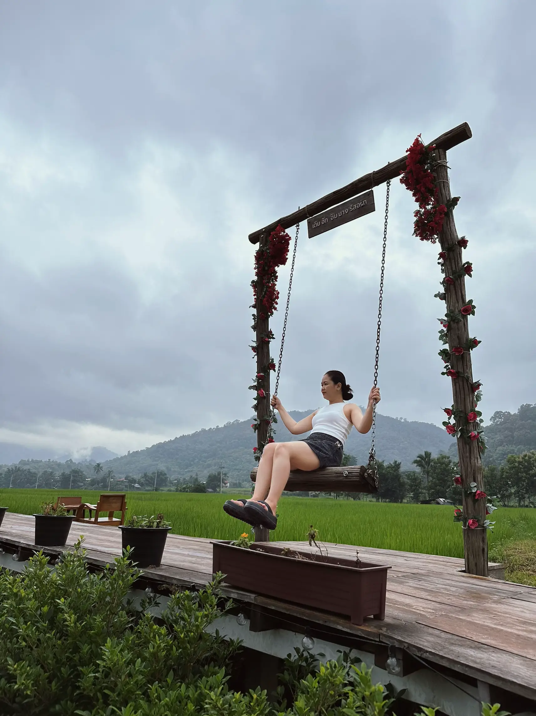 📍เติมฮัก ฮิมมาง รีสอร์ท 🚲🌾 | แกลเลอรีที่โพสต์โดย Jeab Naris | Lemon8