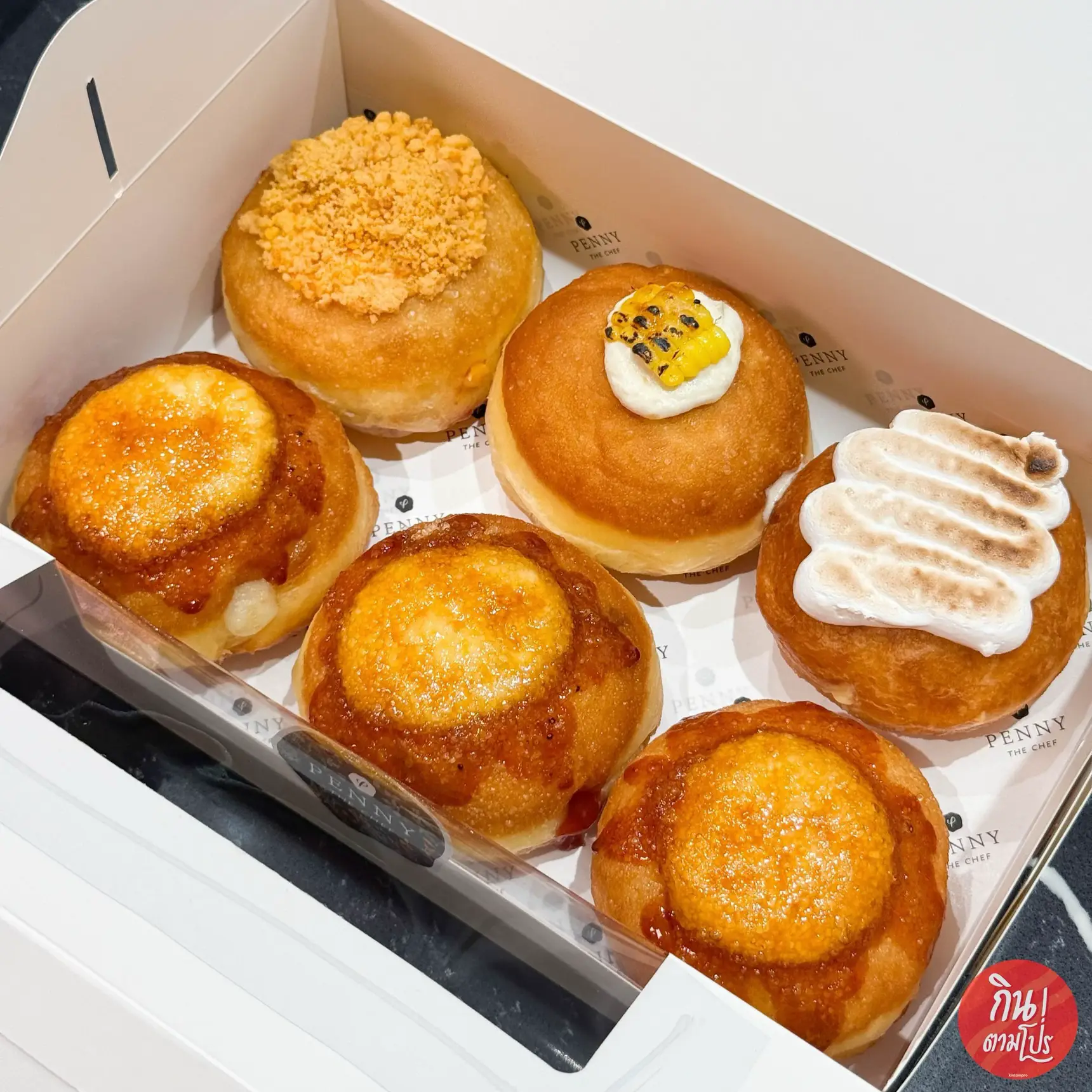 PENNY The Chef โดนัทลาวาหน้าเครมบูเล่ สุดปัง | แกลเลอรีที่โพสต์โดย กิน ...