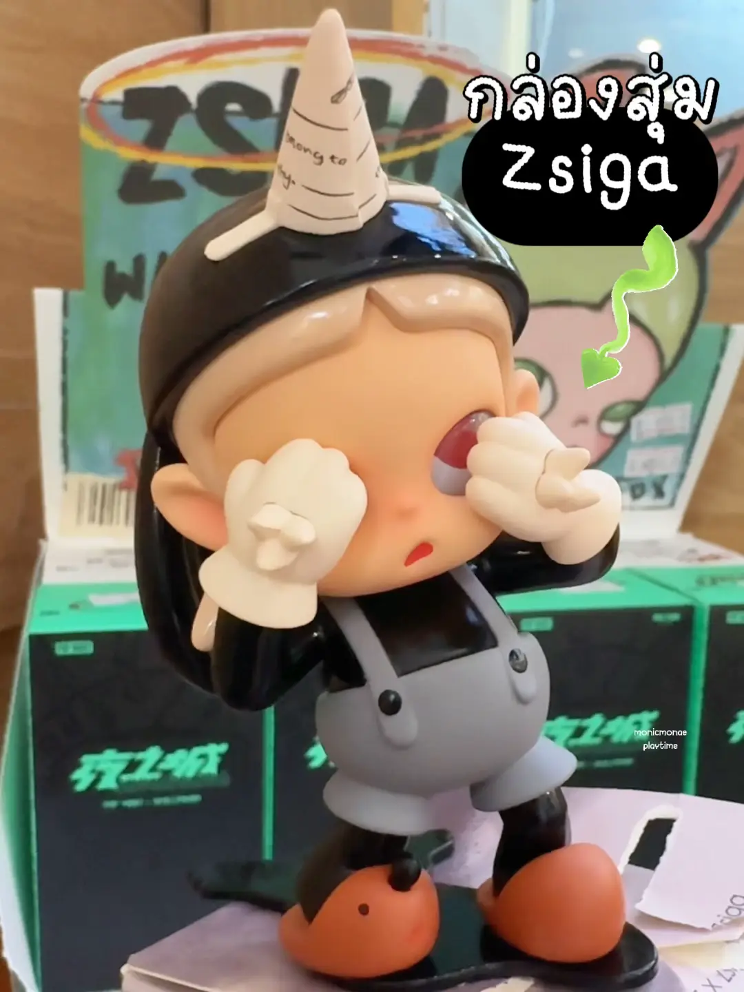 กล่องสุ่ม : PopMart Zsiga We‘re So Cute Series Blin | วิดีโอที่เผยแพร่โดย EattimeEatdiary | Lemon8