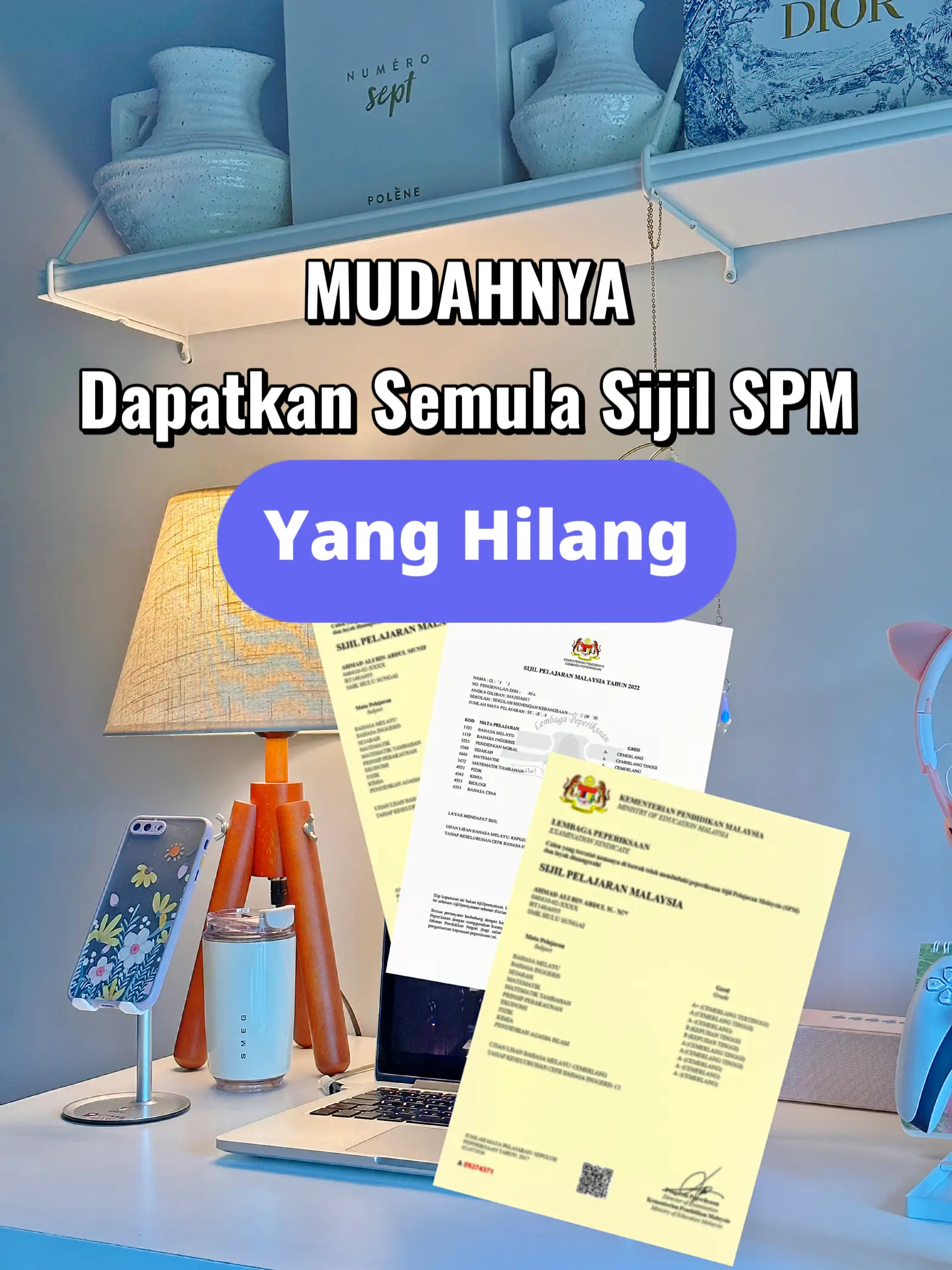 MUDAHNYA Dapatkan Semula Sijil SPM | Galeri disiarkan oleh WrappedbyLea ...