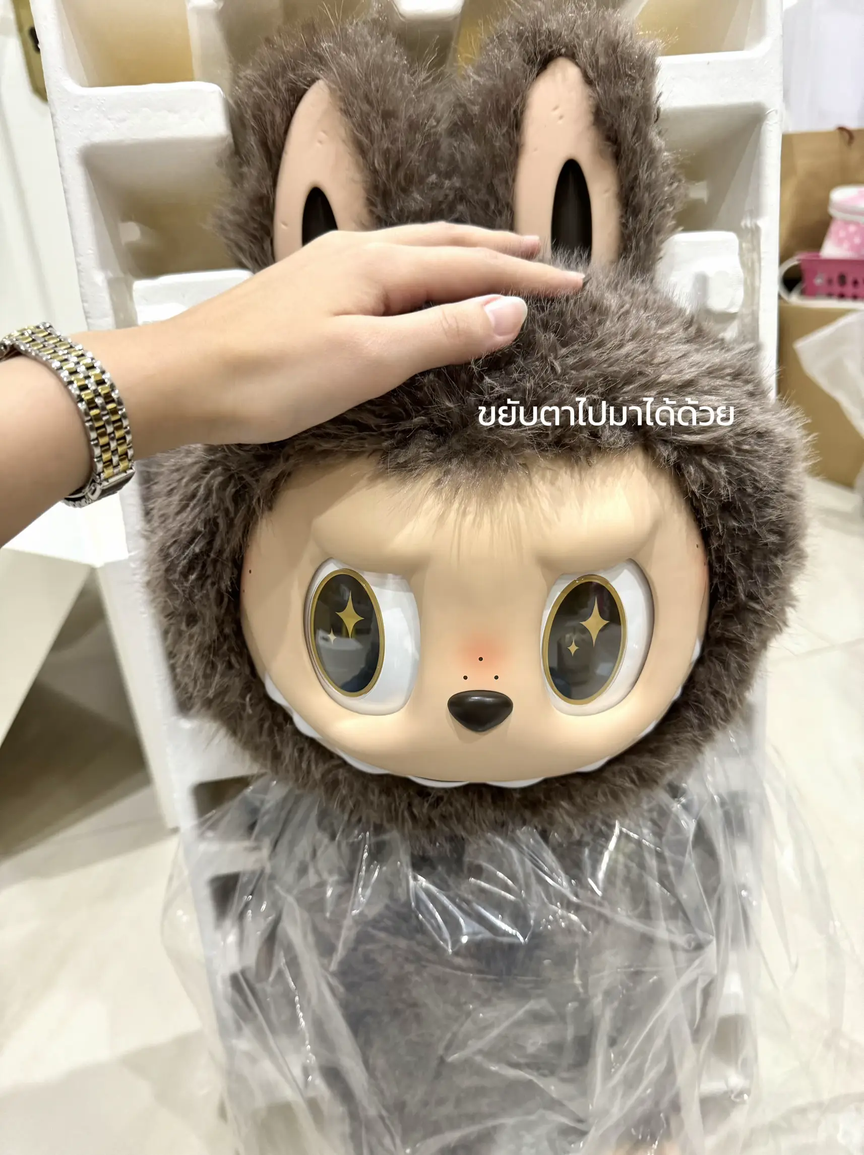 Unbox Zimomo - Labubu ตัวใหญ่ น่ารักมาก! 🤎 | แกลเลอรีที่โพสต์โดย ...