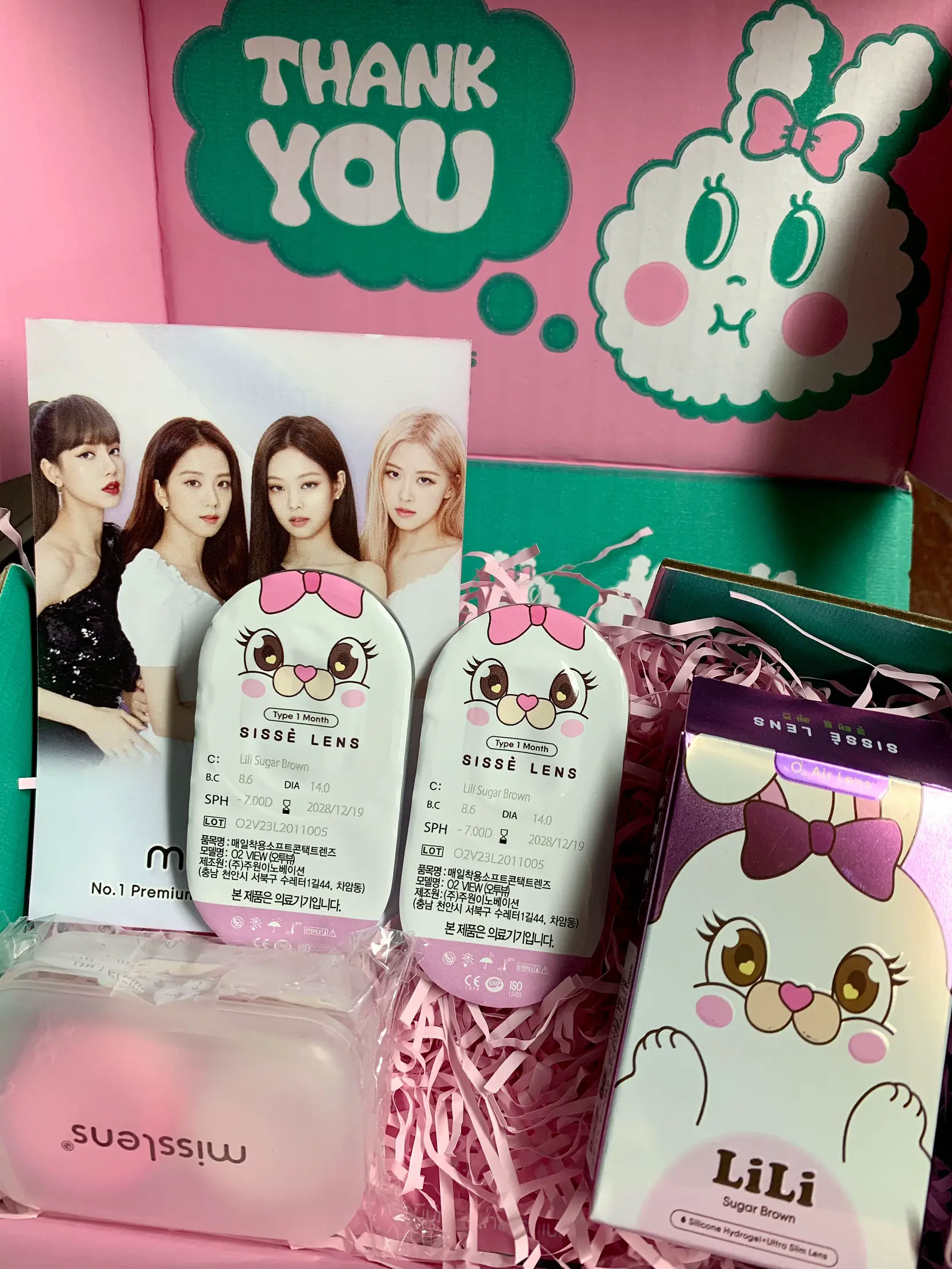 Unboxing Sisse Lens รุ่น LiLi Series🐰 | แกลเลอรีที่โพสต์โดย Ernstrvy | Lemon8