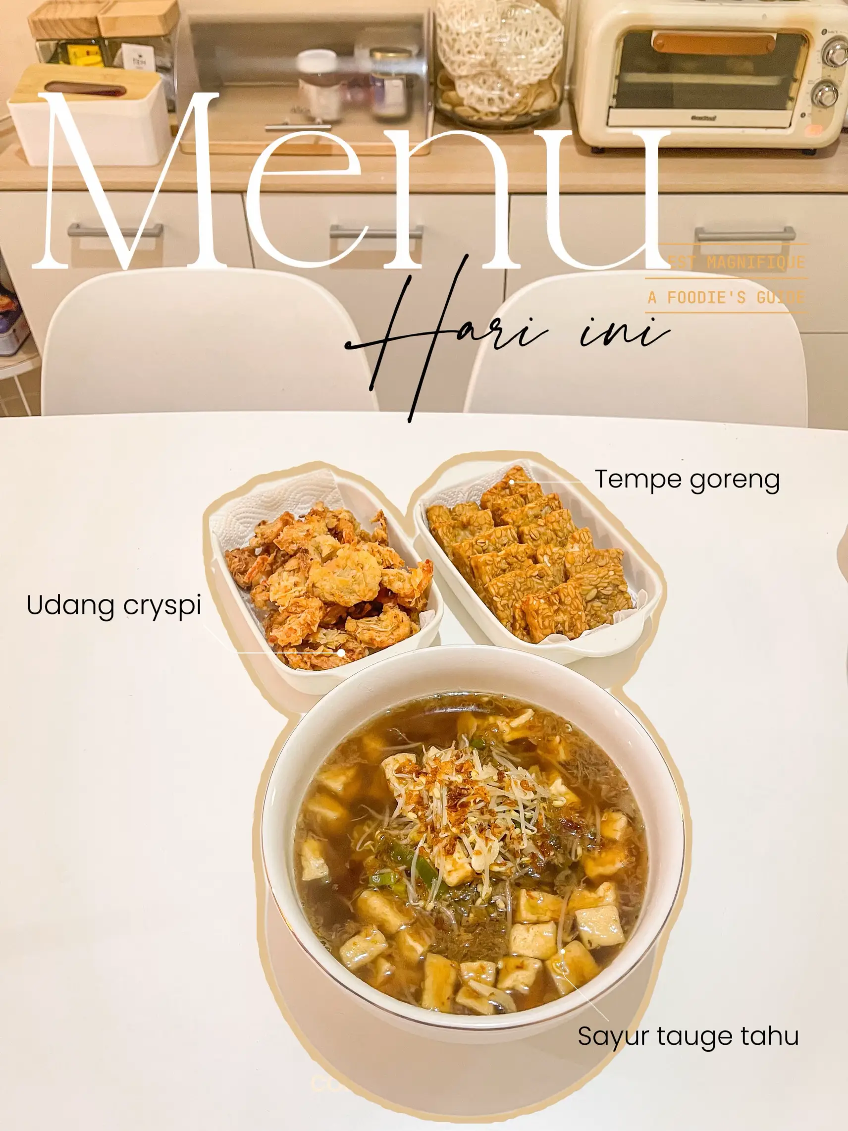 Ide menu hari ini ( sayur tauge tahu ) | Galeri diposting oleh ...