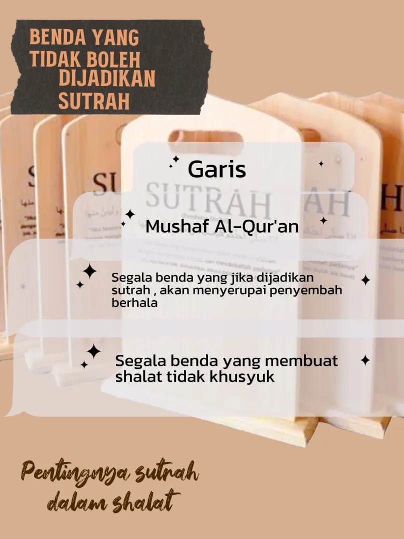 Sutrah dalam shalat | Galeri diposting oleh Threescha | Lemon8
