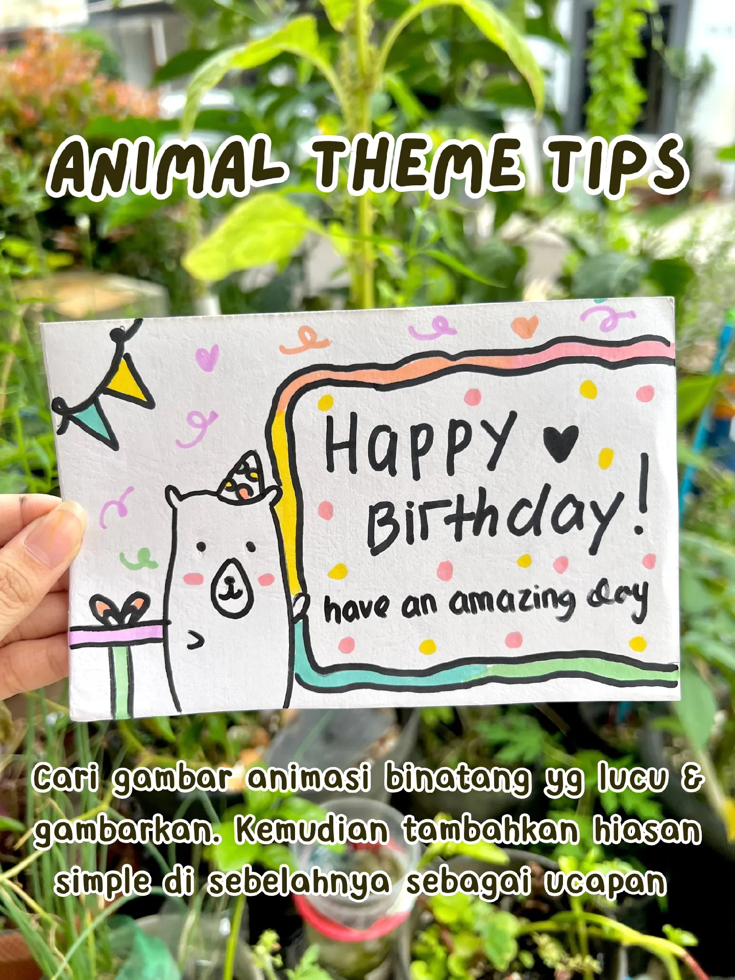 IDE BIRTHDAY CARD YG BISA KALIAN BIKIN😍‼️ | Galeri diposting oleh Eat ...