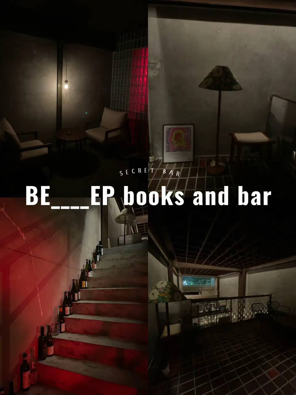 Be_____ep books and bar 🍸🍷🍺 (บาร์ลับ) | แกลเลอรีที่โพสต์โดย Pat. | Lemon8