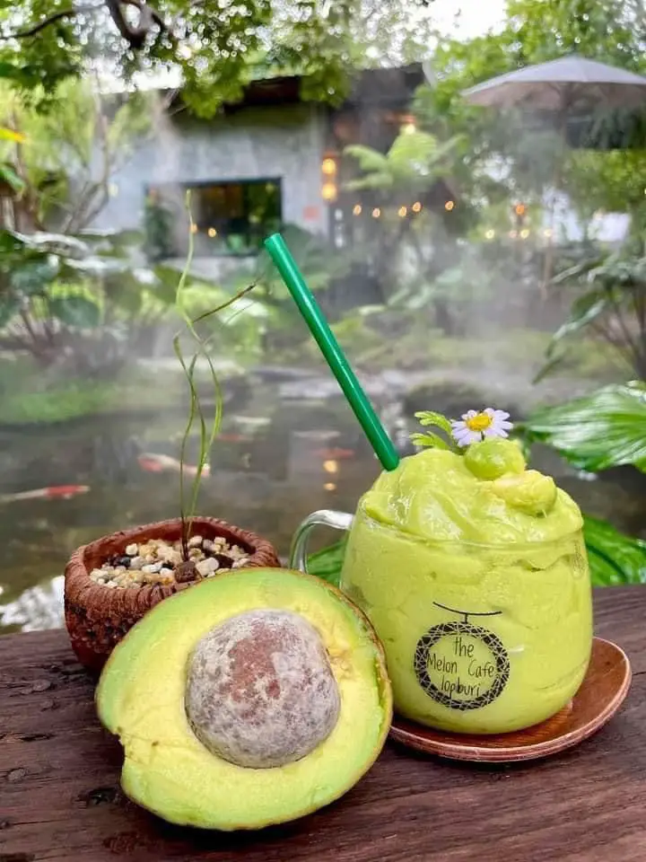 คาเฟ่ลพบุรี😍🥰 | แกลเลอรีที่โพสต์โดย the melon cafe | Lemon8