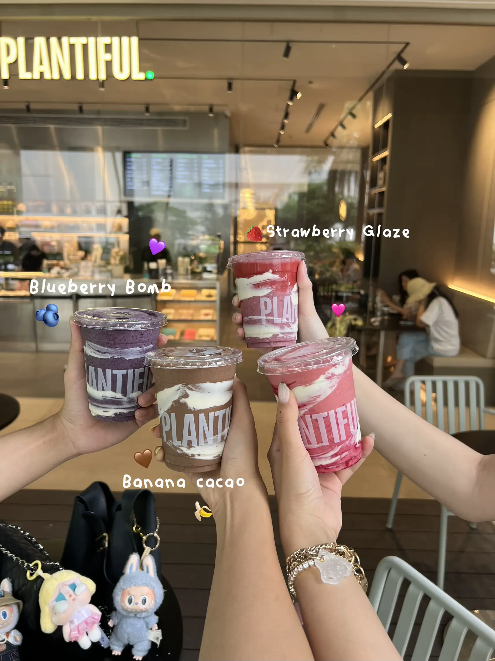 Plantiful น้ำปั่นสุดฮิต สายเฮลตี้ห้ามพลาด🍌🩷🫐 | แกลเลอรีที่โพสต์โดย I’m ...