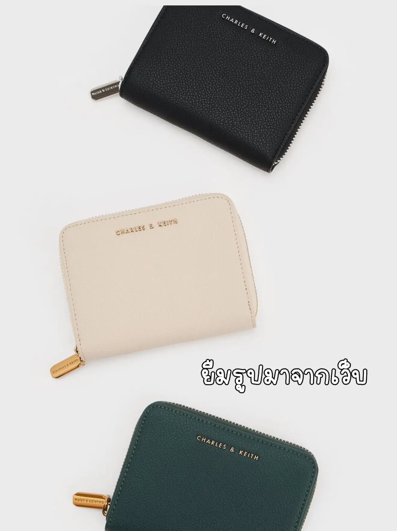 เปลี่ยน กระเป๋าสตางค์ Charles & Keith รับปีใหม่!!! | แกลเลอรีที่โพสต์ ...