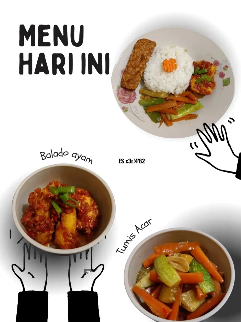 Menu Hari ini 🤤 | Galeri diposting oleh ES c3r!4 | Lemon8
