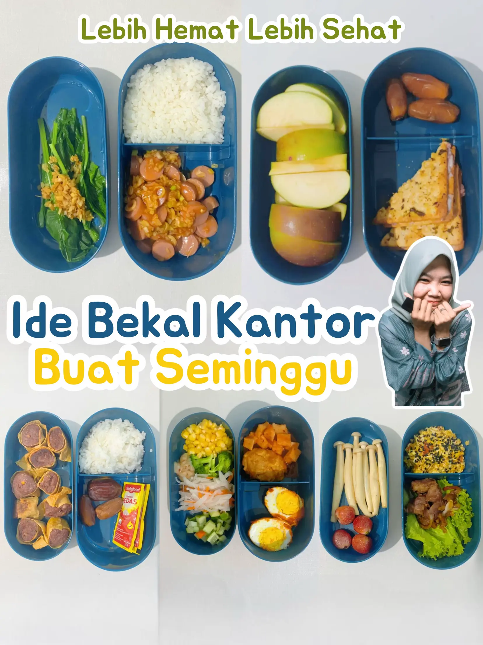 Ide Bekal 1 Minggu Simple | Galeri diposting oleh Dilla | Lemon8