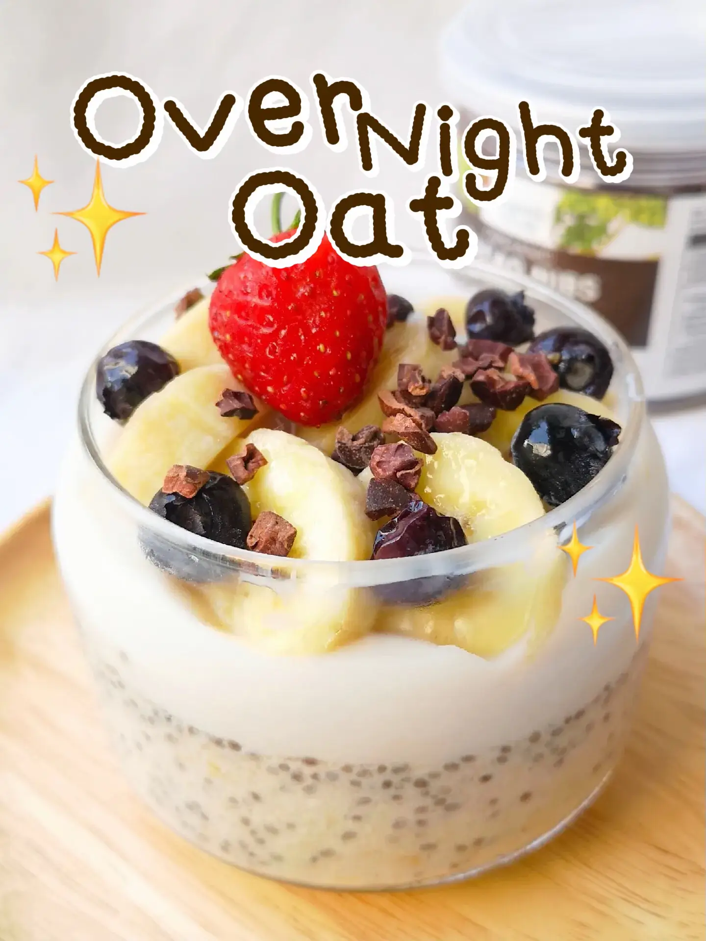 OVERNIGHT Oat เพื่อสุขภาพ💪🏻 | วิดีโอที่เผยแพร่โดย veggiediaryth | Lemon8