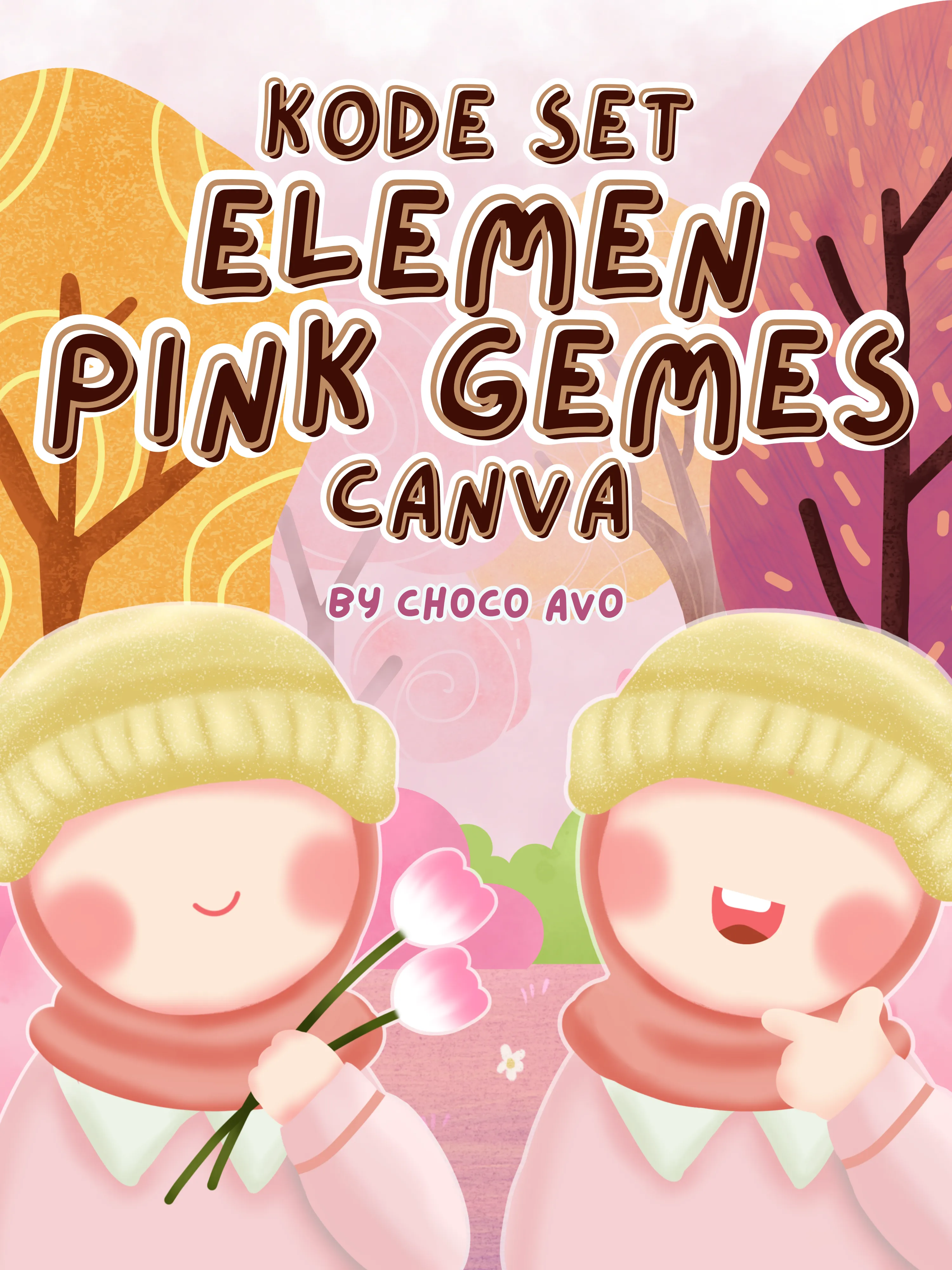 Kode Elemen Pink Tergemes di Canva!! | Galeri diposting oleh Choco Avo ...