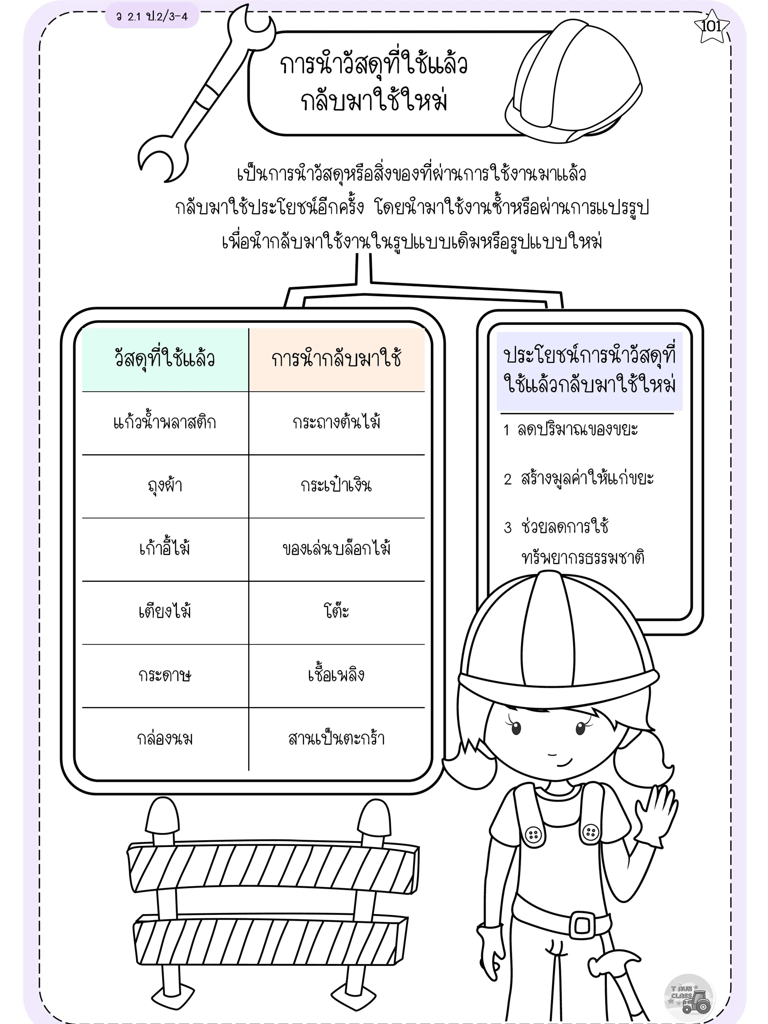 ป.2 สอน วัสดุ กัน ️ | แกลเลอรีที่โพสต์โดย T Aun Class | Lemon8