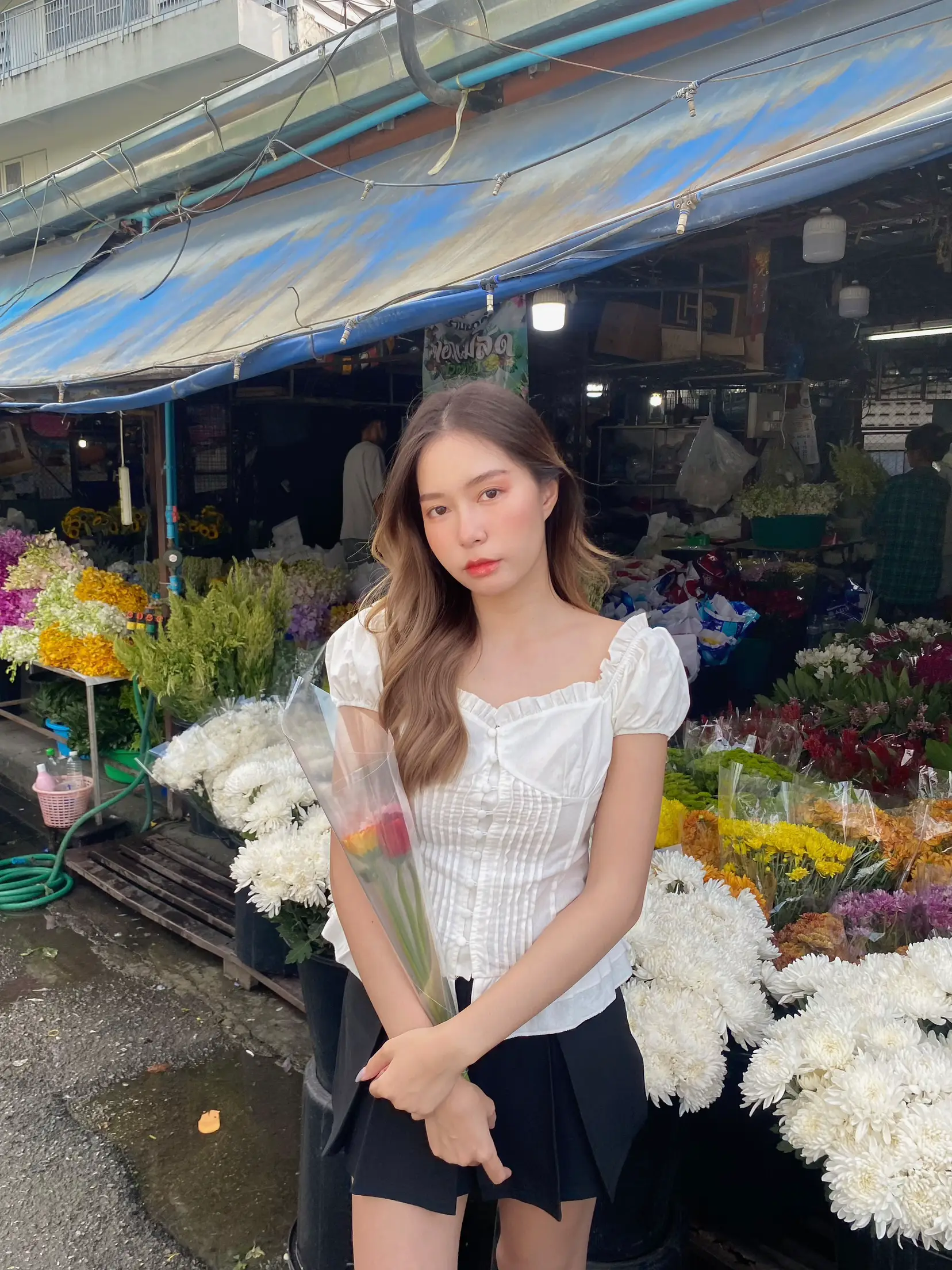 OOTD FITCHECK 💐 ลุคน่ารักแต่งตามง่าย | แกลเลอรีที่โพสต์โดย ε nessei ♡’ | Lemon8