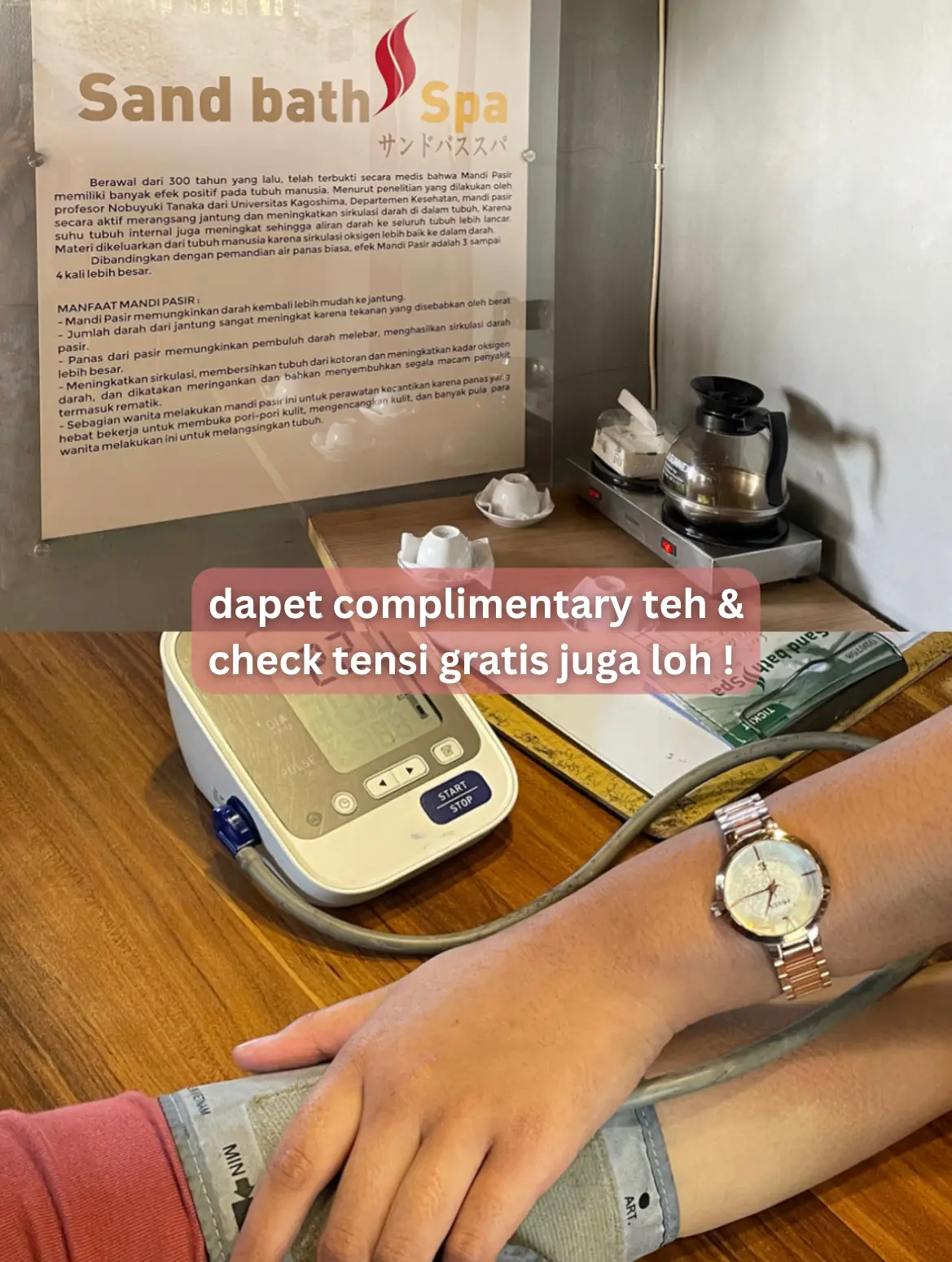 Spa tapi kok dikubur 😱 Manfaatnya apa? | Galeri diposting oleh SL | Lemon8