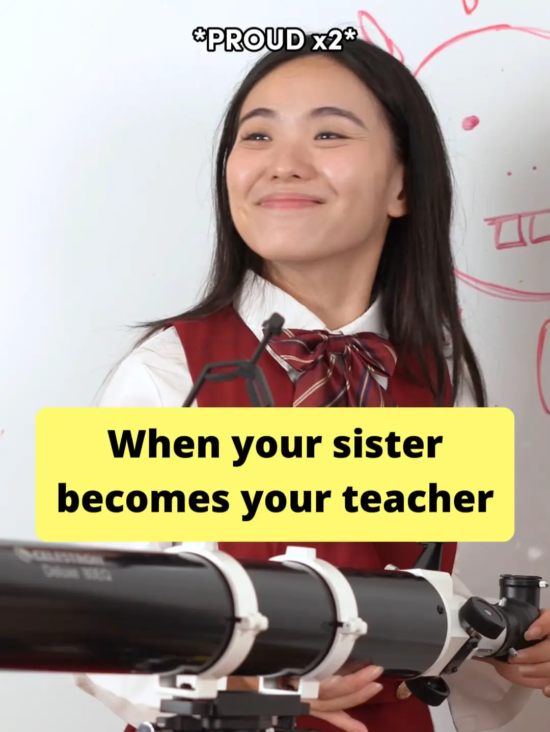 When your sister becomes your teacher | Video diterbitkan oleh im ...