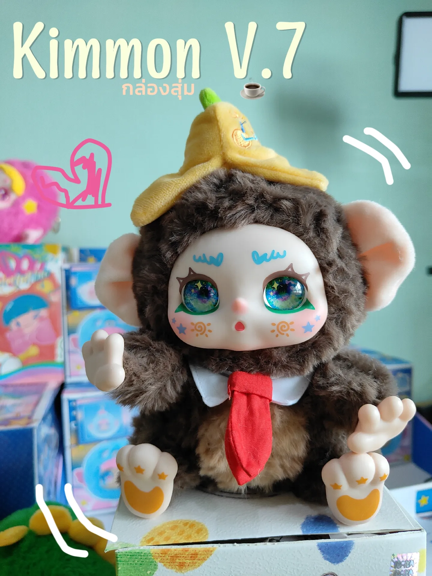 กล่องสุ่ม Kimmon V.7🥰 | แกลเลอรีที่โพสต์โดย นักล่าซีเคร็ต | Lemon8