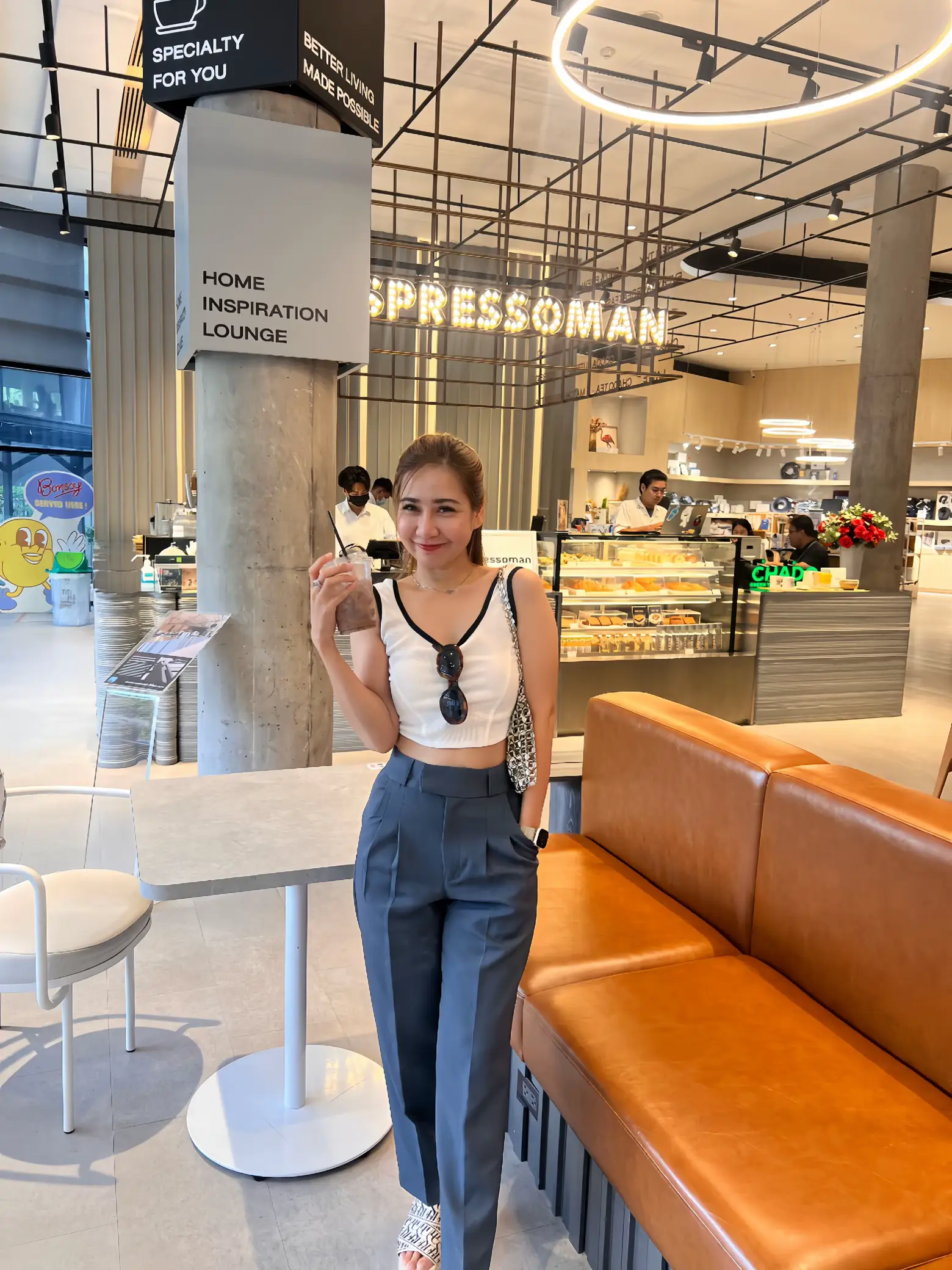 [ Outfit ฉบับคนสูง 153] | แกลเลอรีที่โพสต์โดย Nan🎀😍💄 | Lemon8