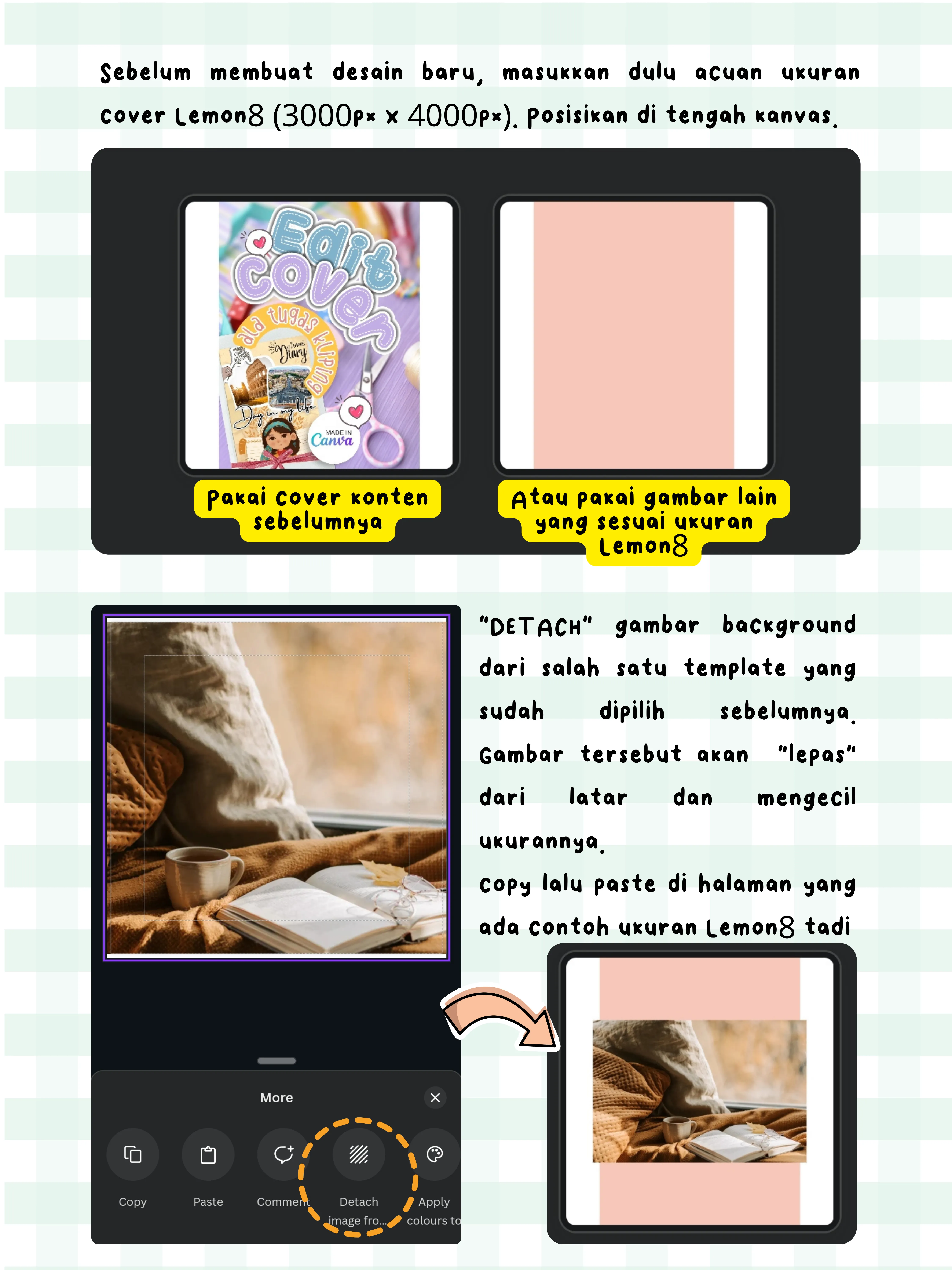 Template Edit - Pencarian Lemon8