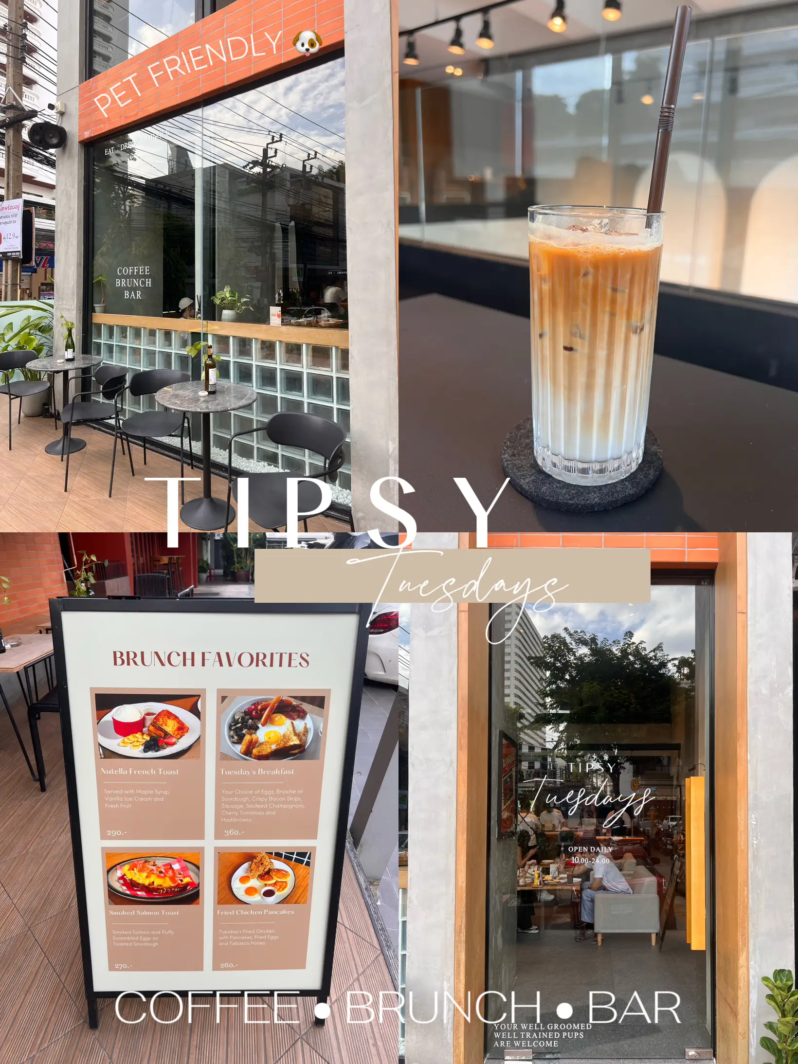 Tipsy Tuesdays ร้านอาหาร Brunch & Bar | แกลเลอรีที่โพสต์โดย Nnetpsn🌷 | Lemon8
