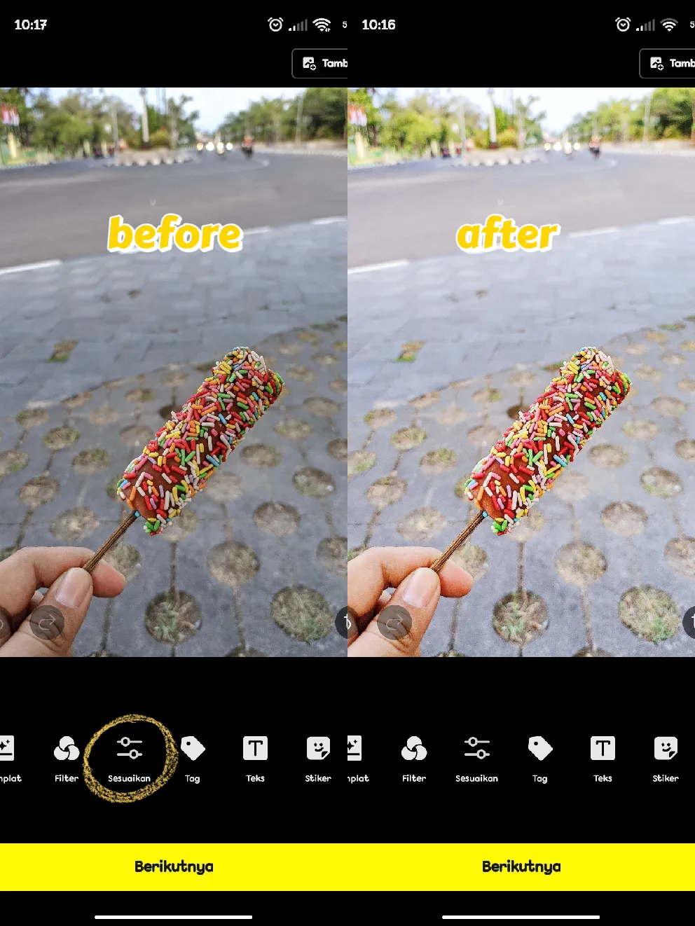FOTO BURIK JADI TERANG CUMA PAKAI FITUR DI LEMON 8 | Galeri diposting ...