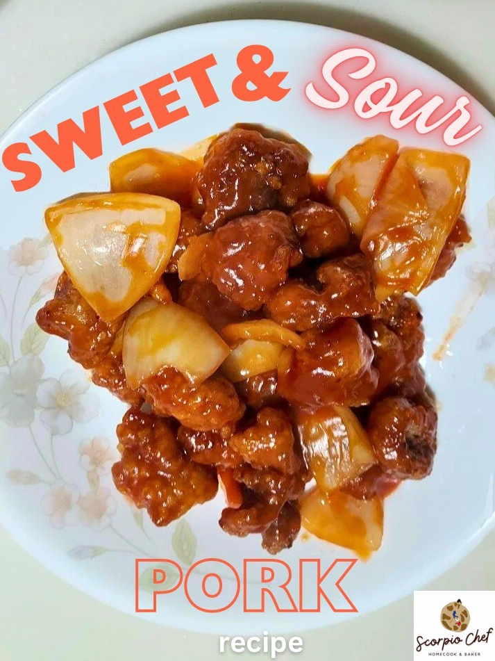 SWEET AND SOUR PORK (everyone's fav caifan dish) 🐷 | Video published by ...
