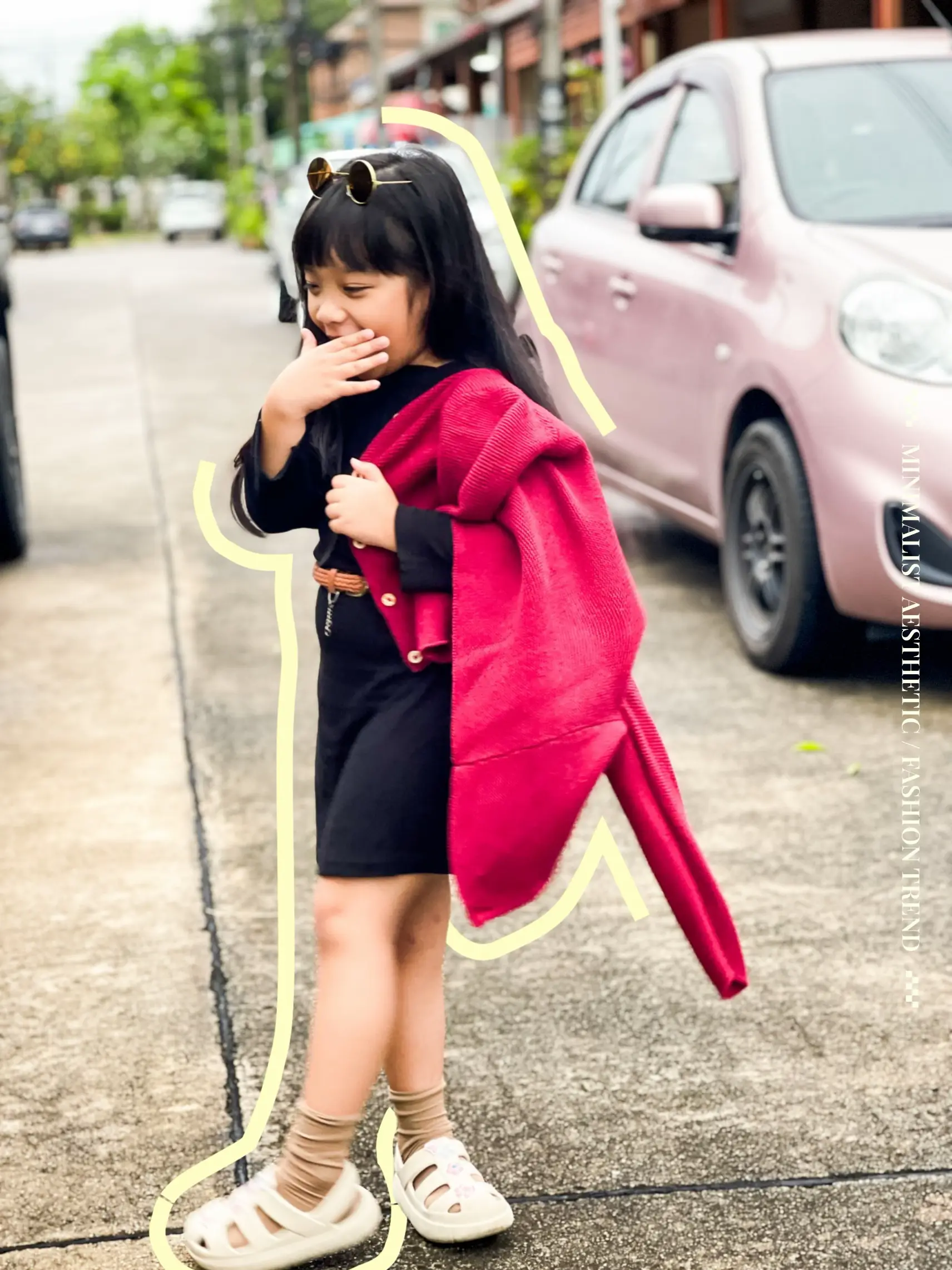 Cozy dress, black-red tone | Gallery posted by Msdear Mee | Lemon8