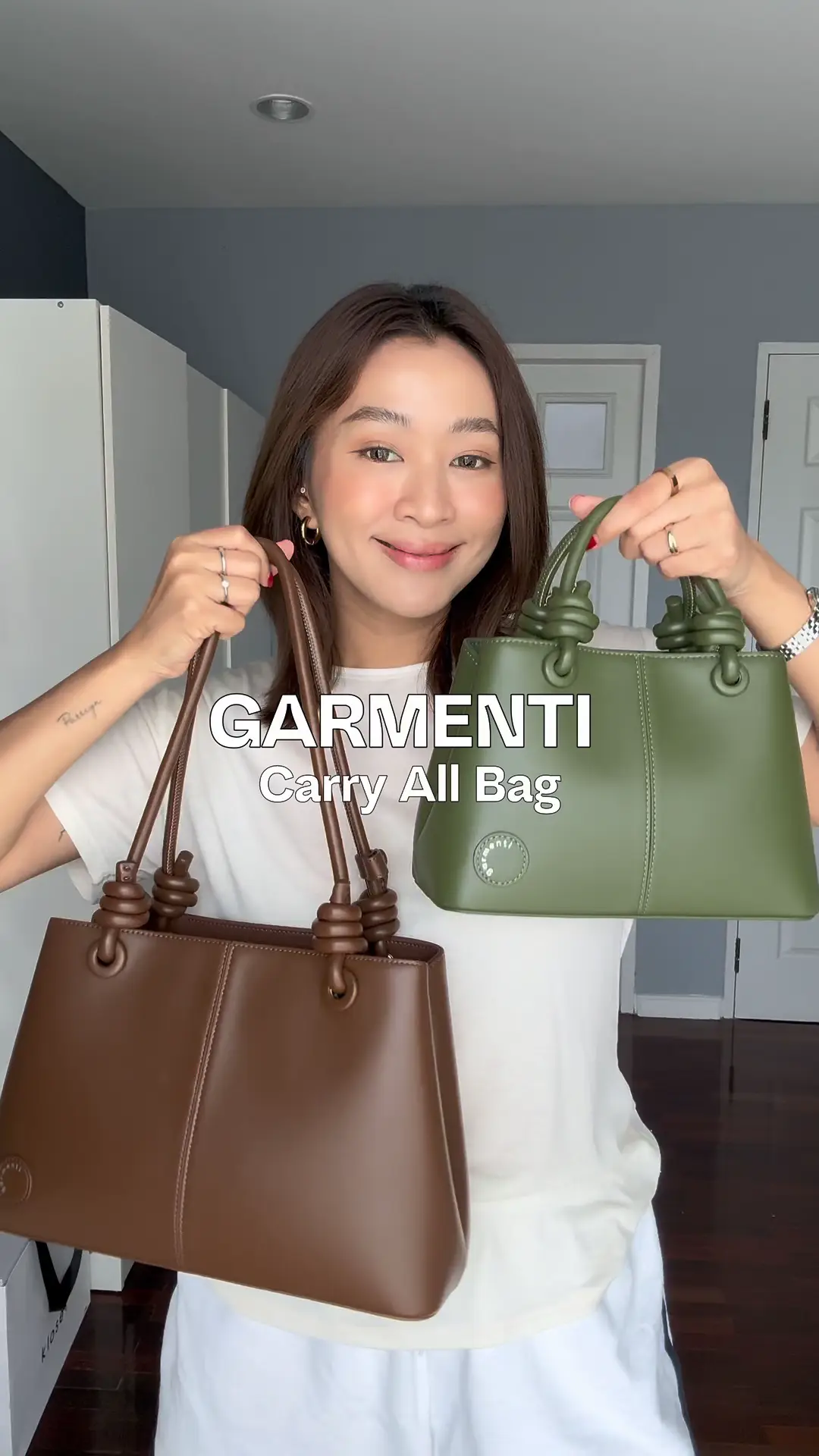 “garmenti” กระเป๋าแบรนด์ไทย ที่ช่วงนี้เทใจให้ไปเลย 🖤🤎 | แกลเลอรีที่โพสต์โดย ˚ ༘ ♡LP⋆｡˚ | Lemon8