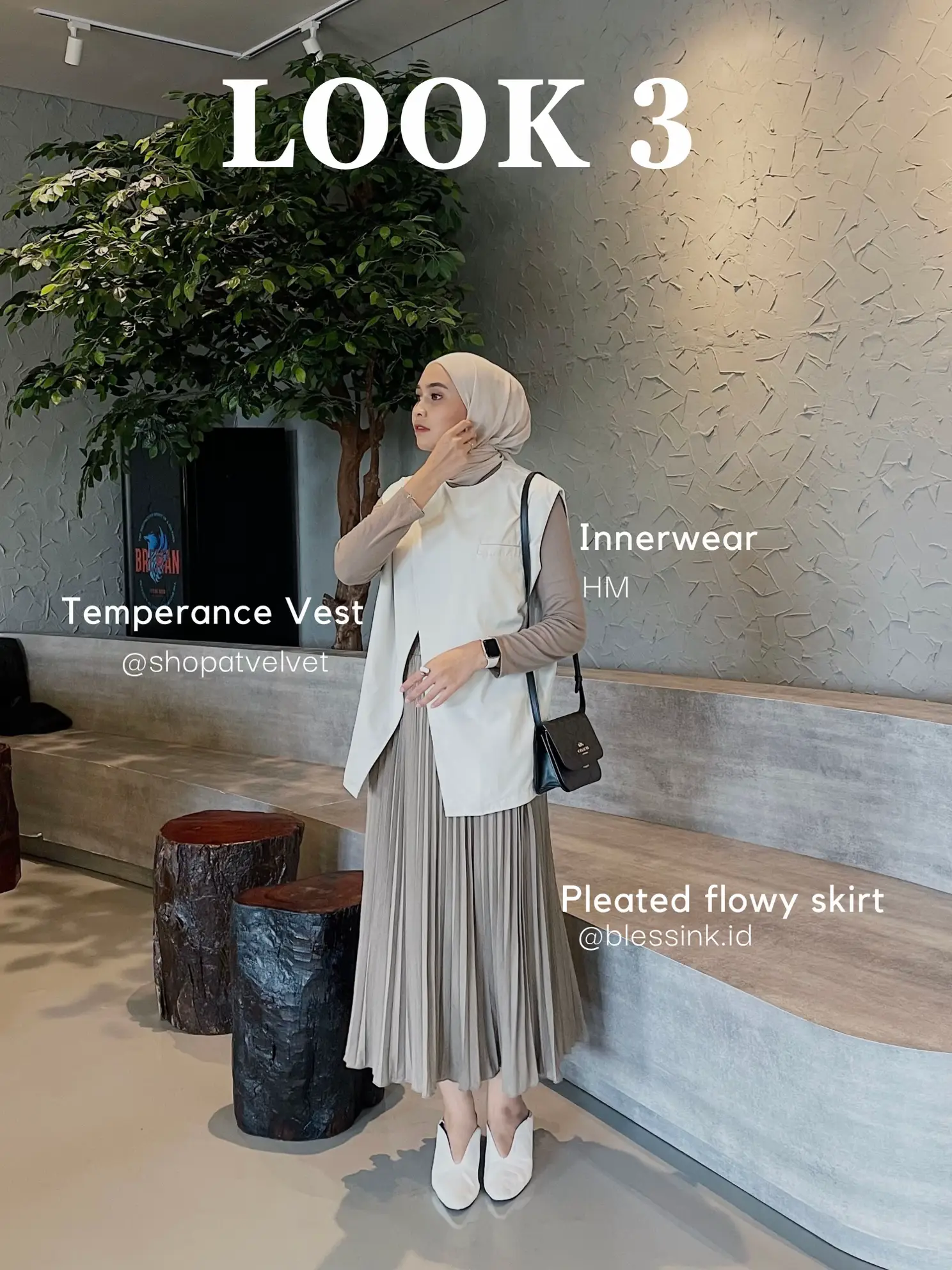 OOTD INSPO Styling tips with Vest | Galeri diposting oleh Liza Antika | Lemon8