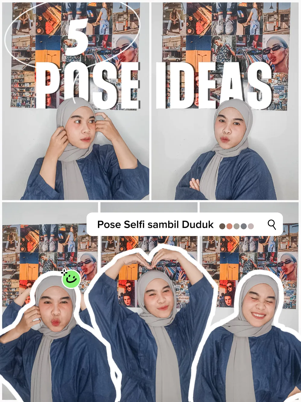 5 POSE IDEAS | Galeri diposting oleh Tri Wahyuni | Lemon8