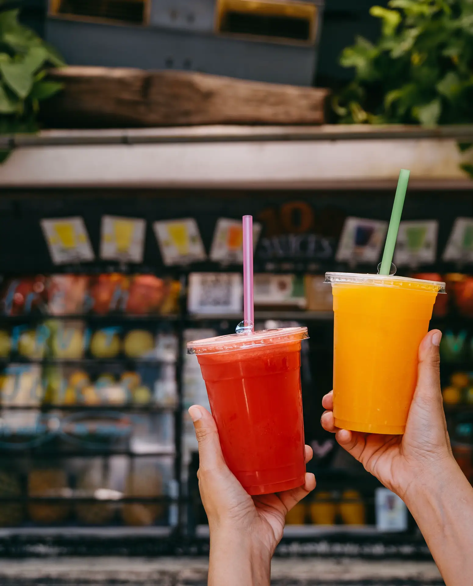 108 Juice Bar 🥭🍊🍉🍎🍌 ร้านน้ำผลไม้สดเจ้าดังถนนพระอาทิตย์ | แกลเลอรีที่ ...