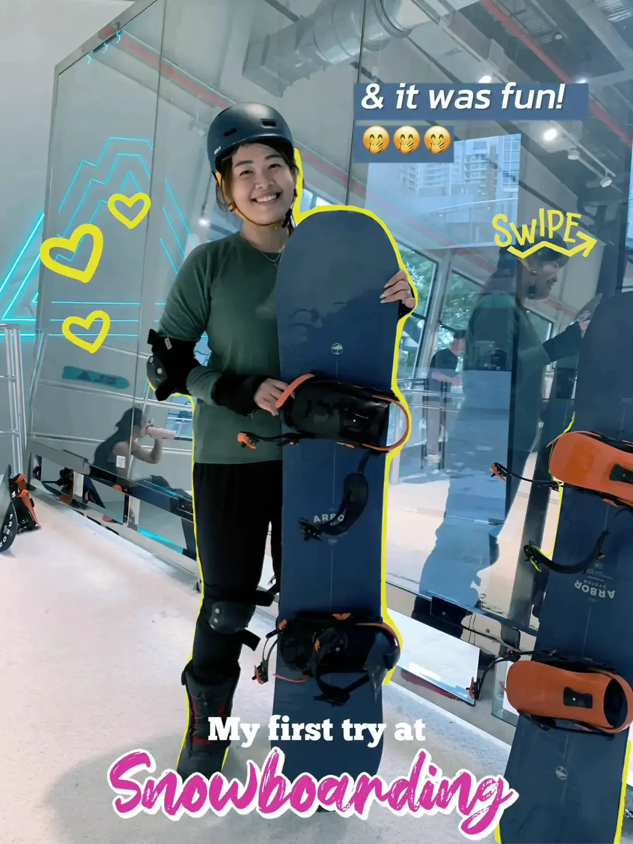 My First "Snowboarding" Experience & How it Went🏂 | Gallery posted by MQ | Lemon8