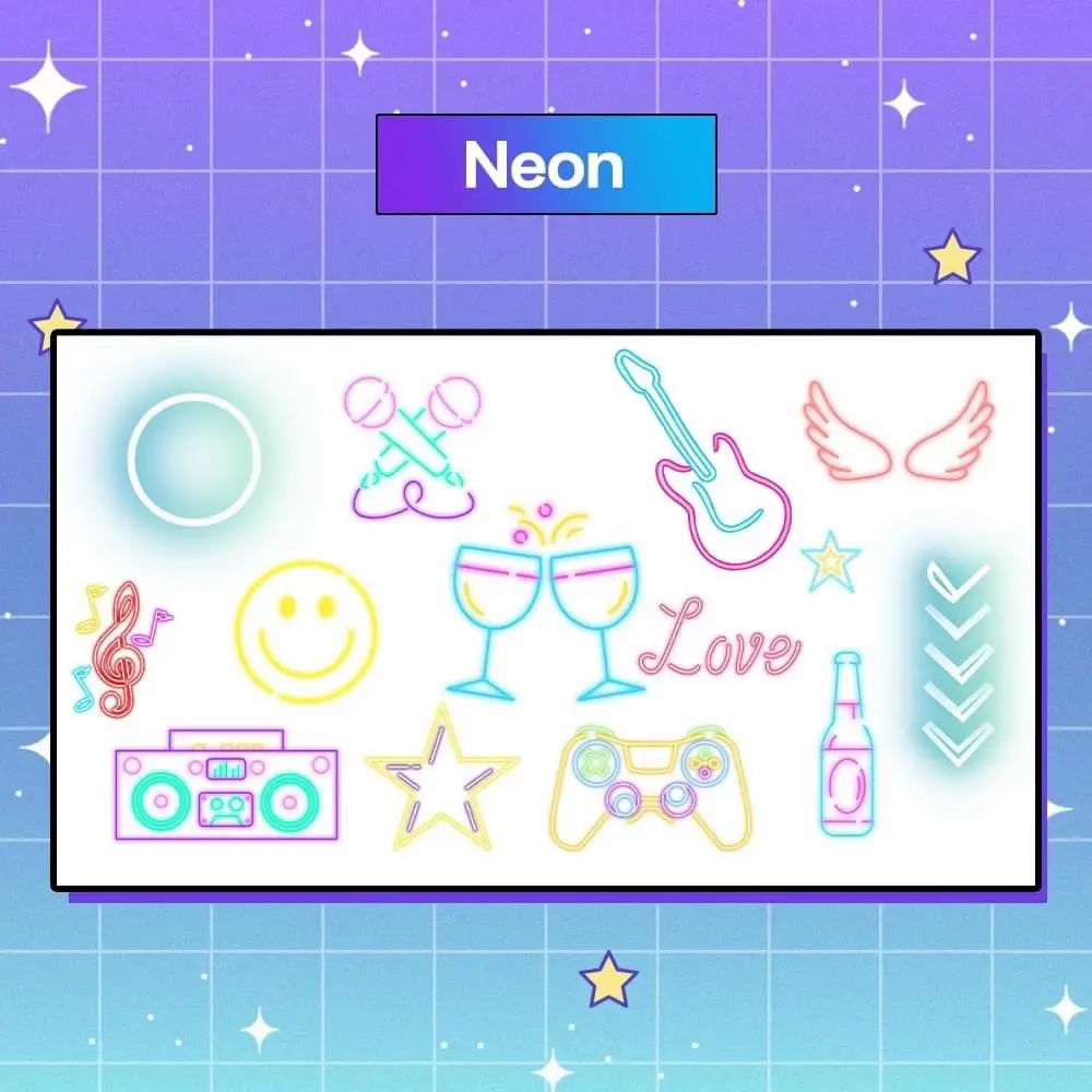 แจกคีย์เวิร์ด Canva เพิ่มกิมมิคให้งานแบบน่ารัก | แกลเลอรีที่โพสต์โดย Proxumer | Lemon8