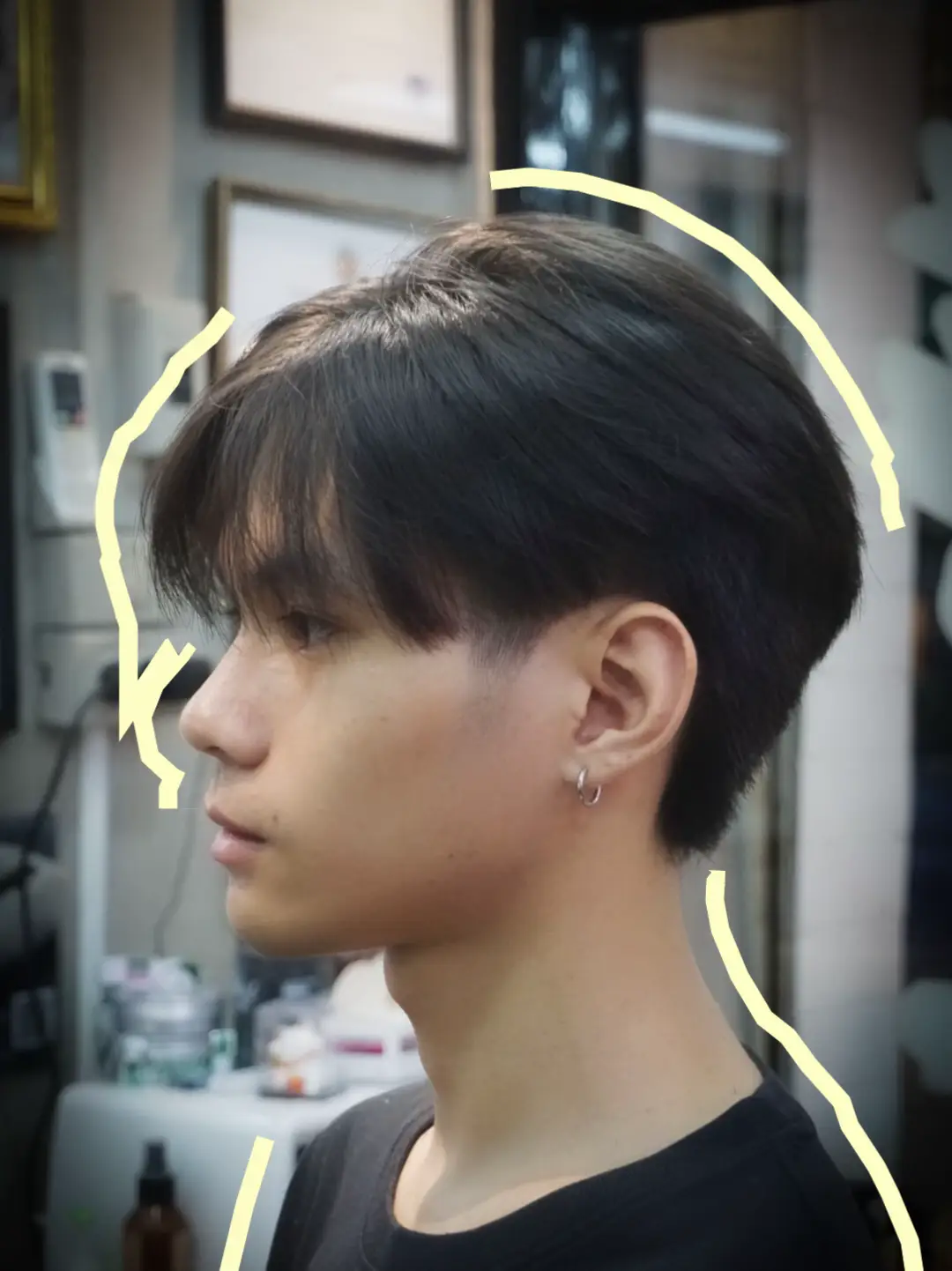 Comma X Short mullet 🐺🇰🇷 | แกลเลอรีที่โพสต์โดย Pit Studio hair | Lemon8